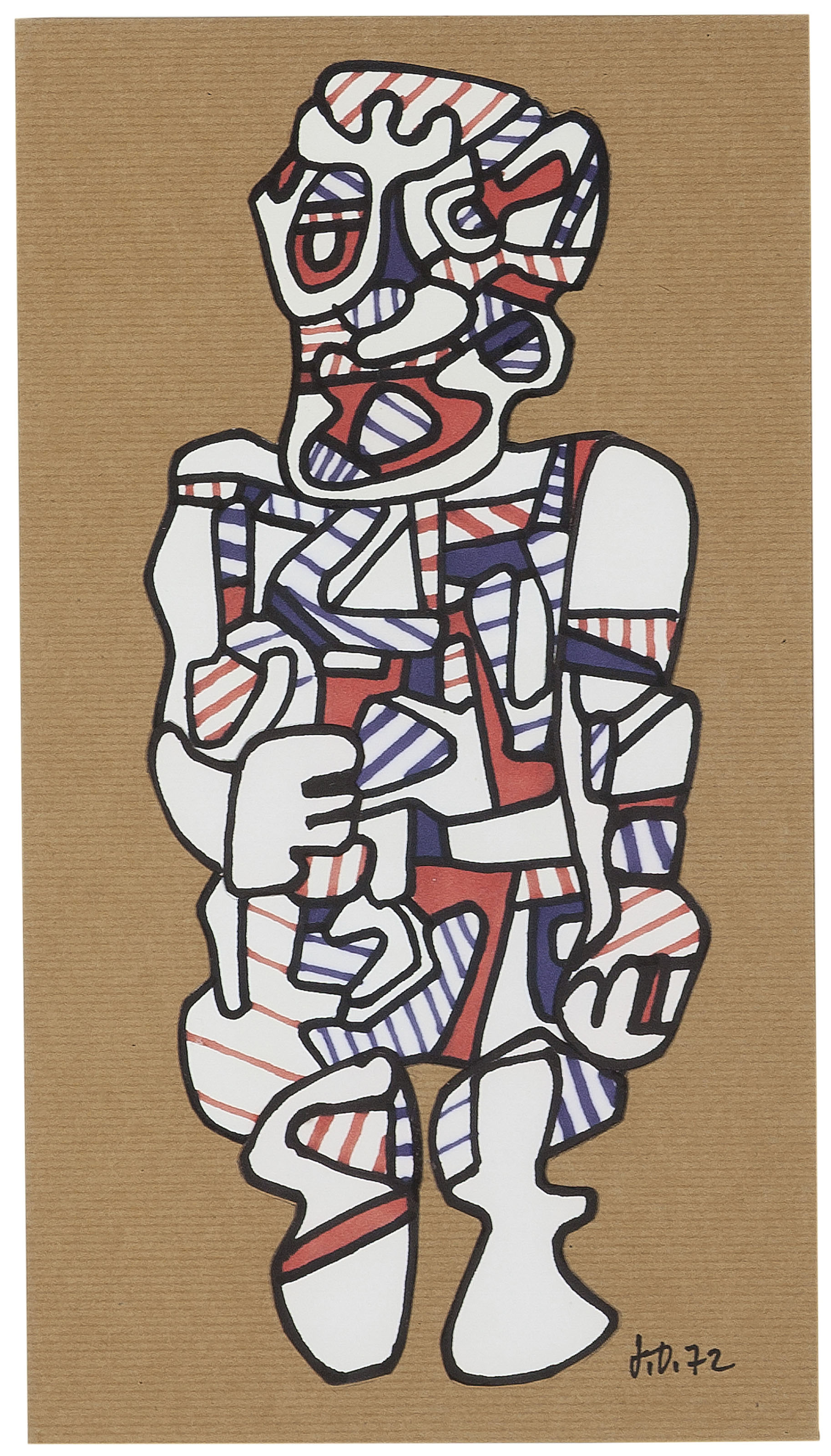 JEAN DUBUFFET (1901-1985), Personnage | Christie’s