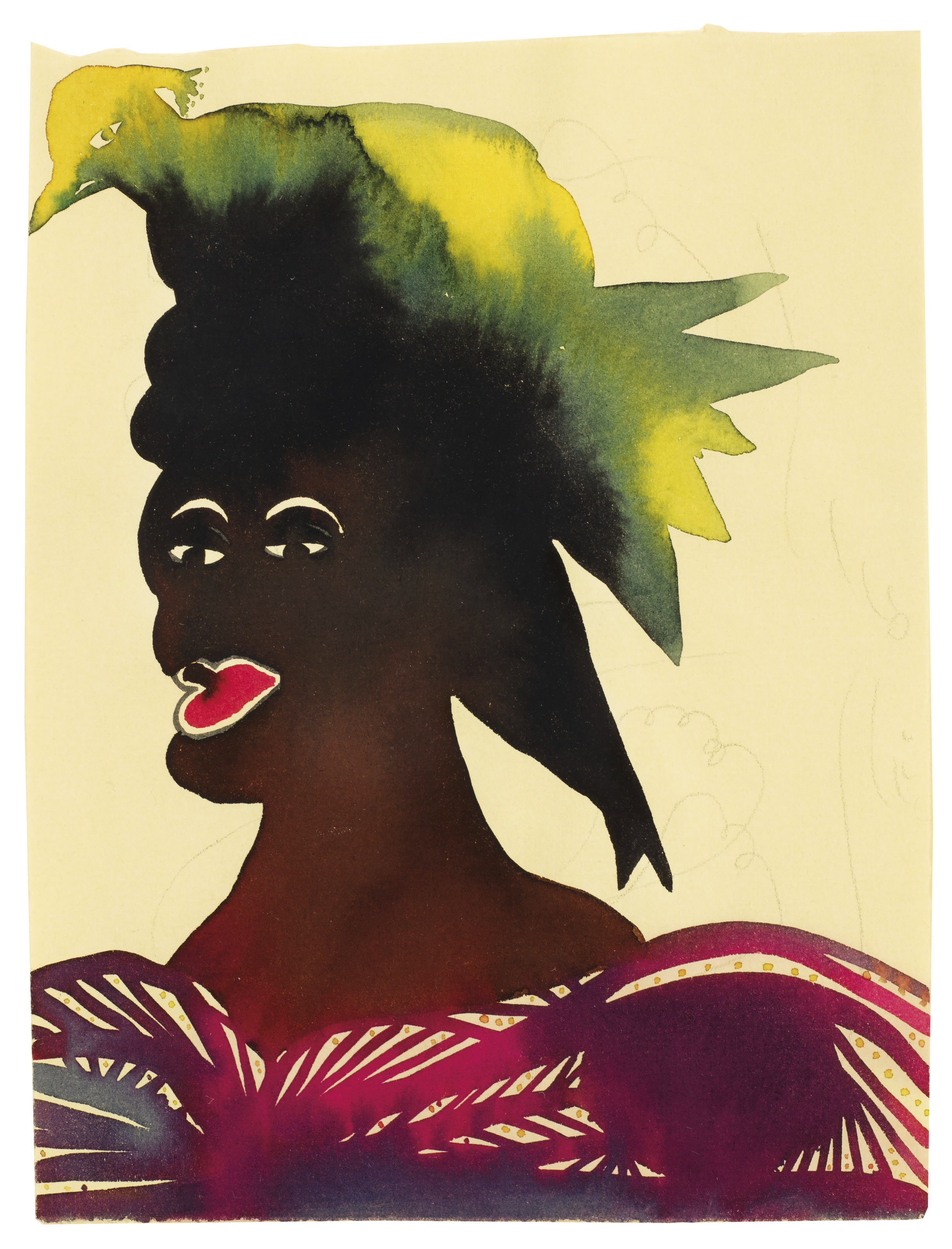 CHRIS OFILI (B. 1968), Untitled | Christie’s