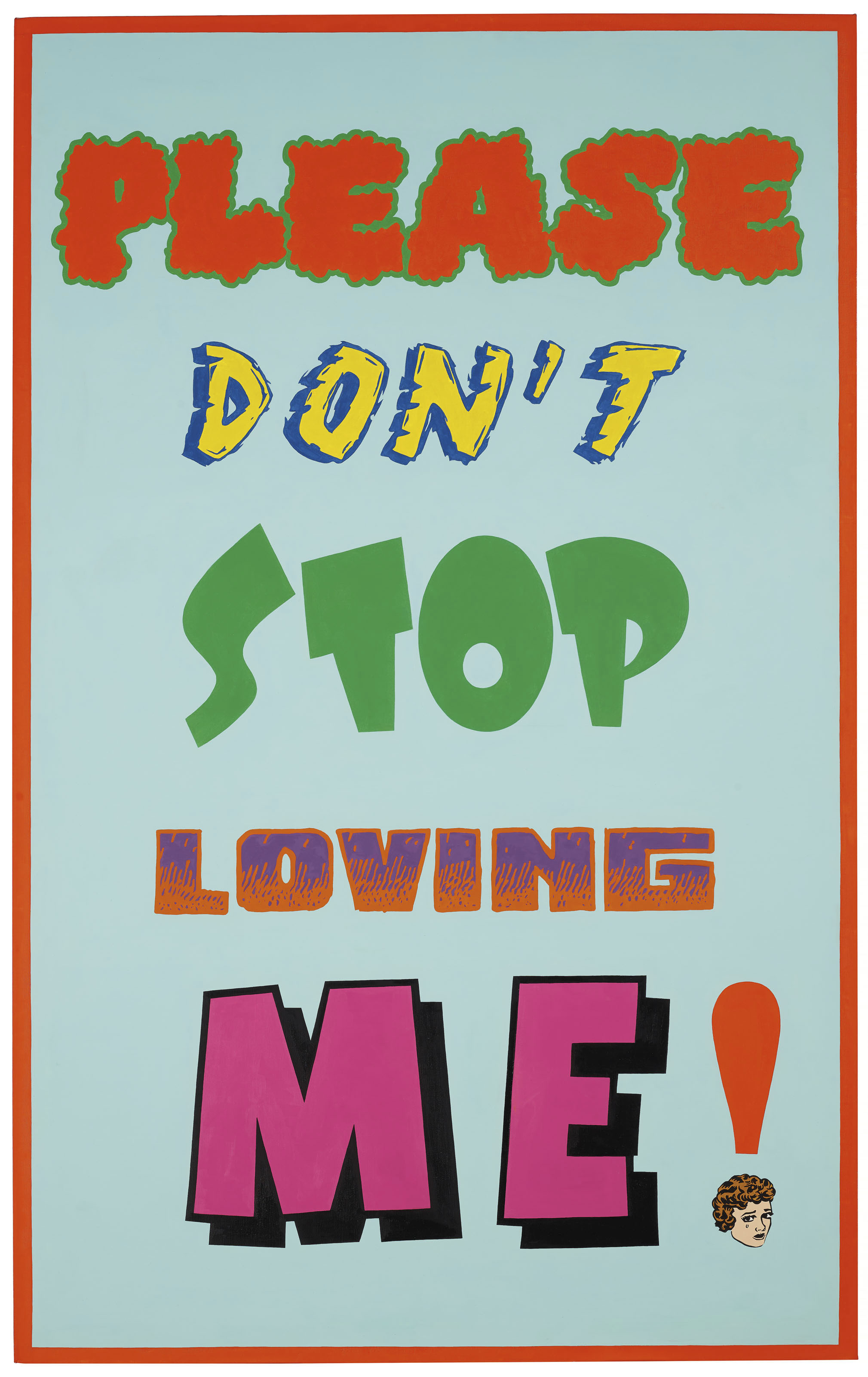 DAVID MCDERMOTT (B. 1952) & PETER MCGOUGH (B. 1958), Please don't stop ...