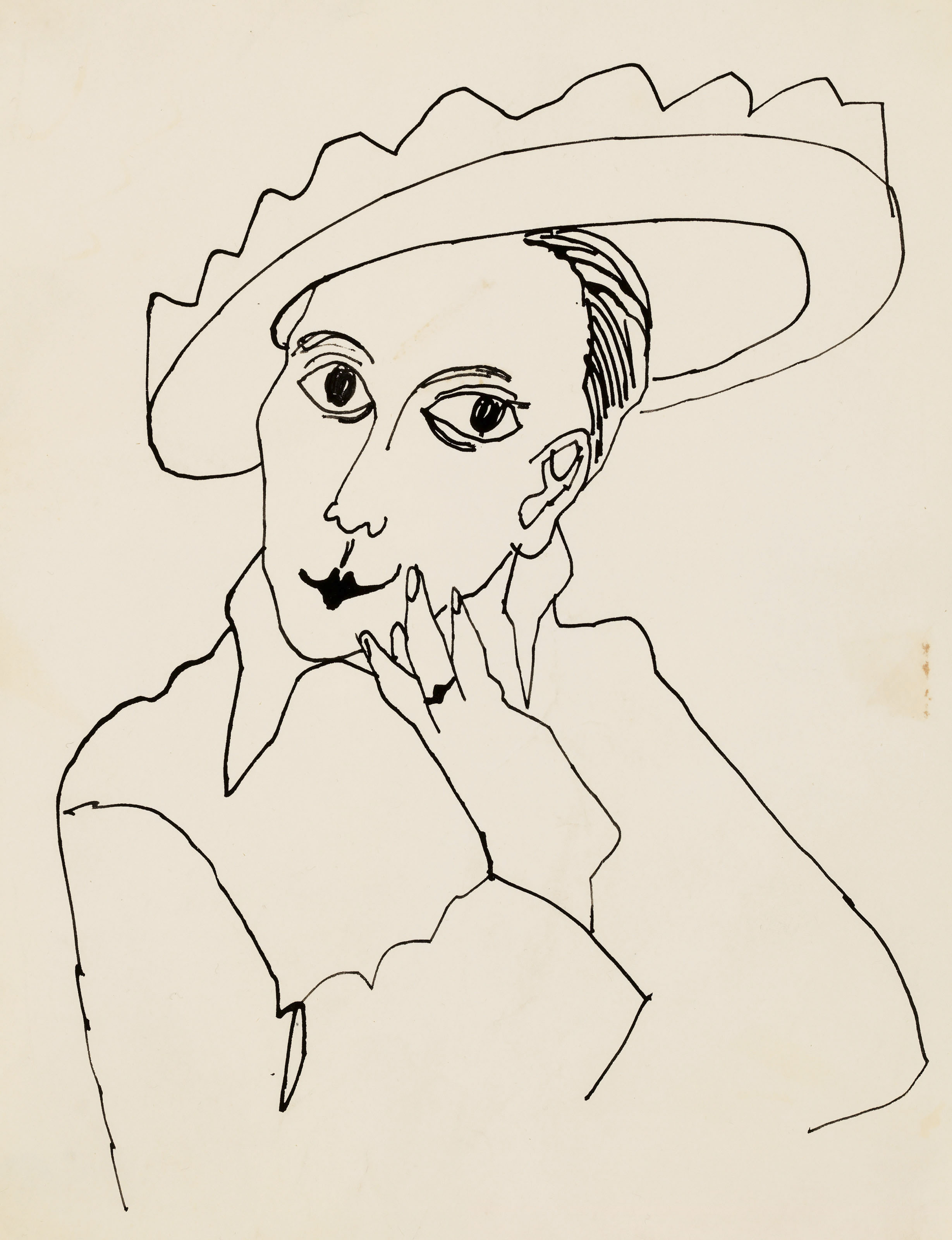 ANDY WARHOL (1928-1987), Untitled (Woman with Hat) | Christie’s