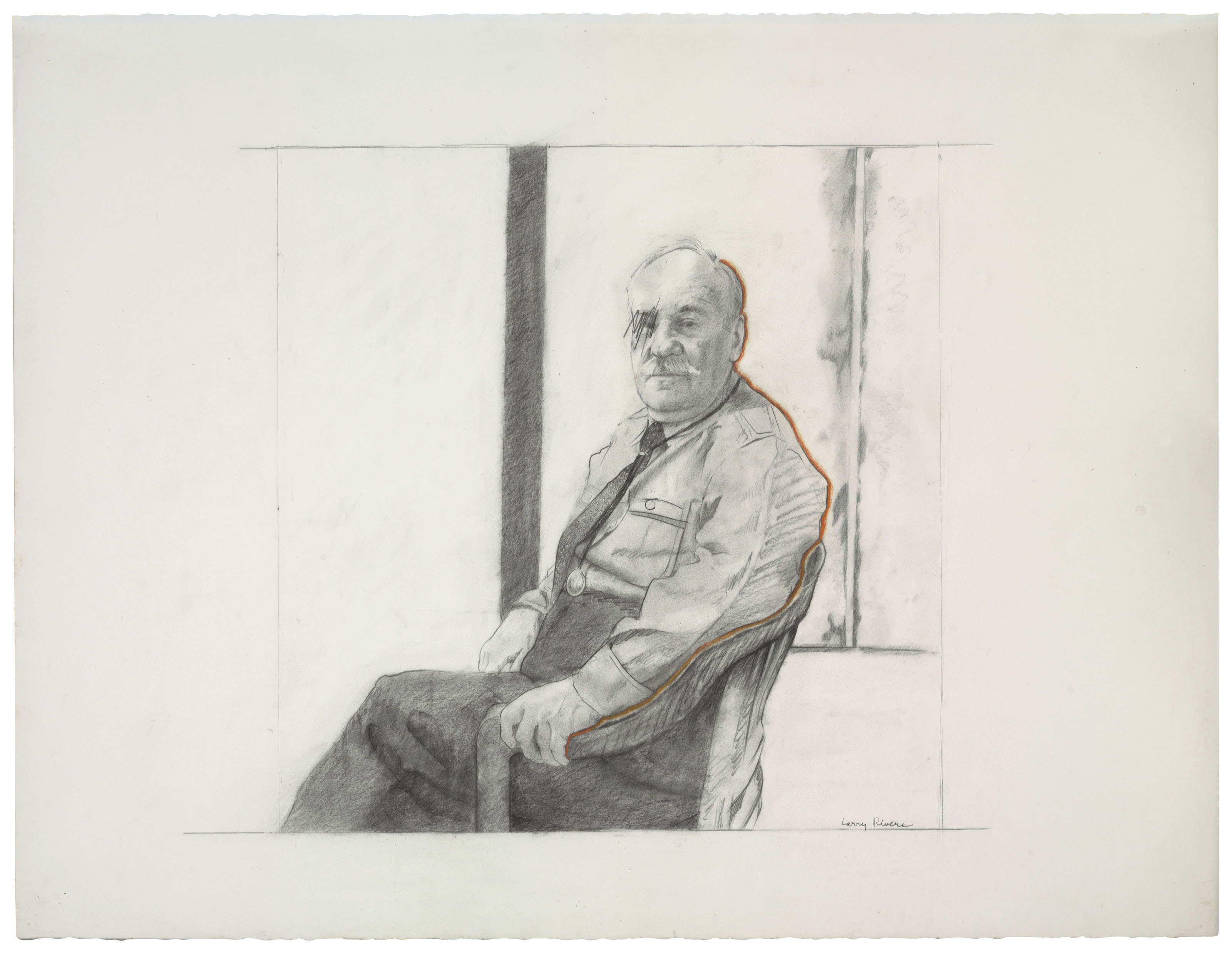 LARRY RIVERS (1923-2002), The Stripe is in the Eye of the Beholder ...