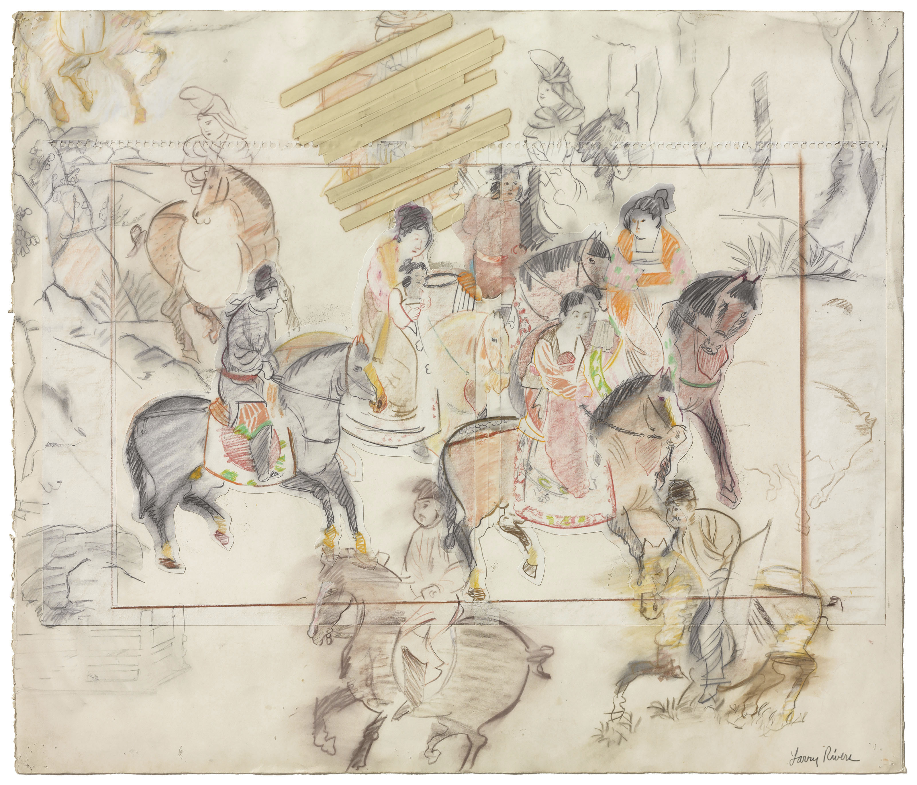 LARRY RIVERS (1923-2002), Chinese Information Travel | Christie’s