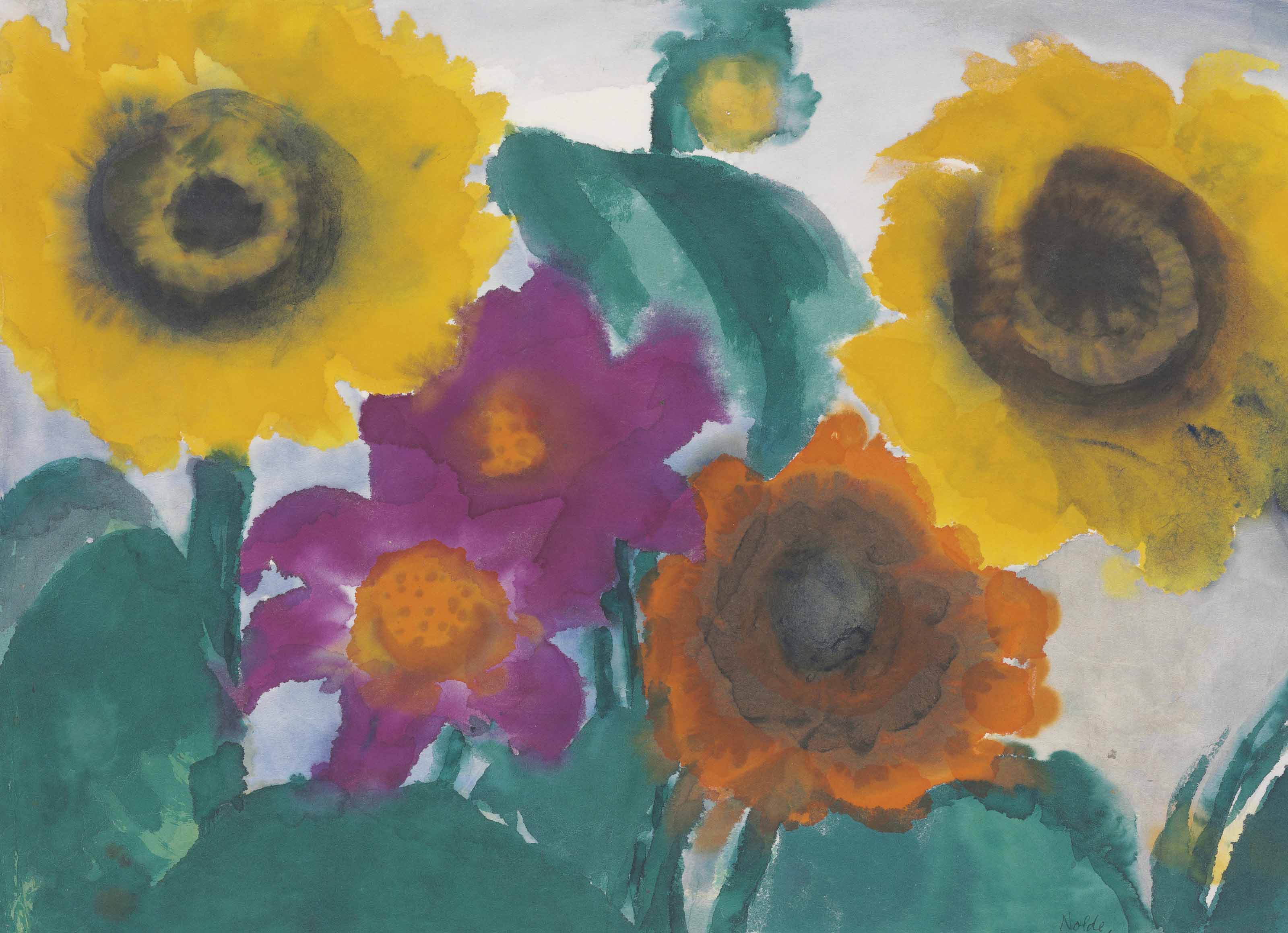 Emil Nolde (1867-1956) , Blumen | Christie's
