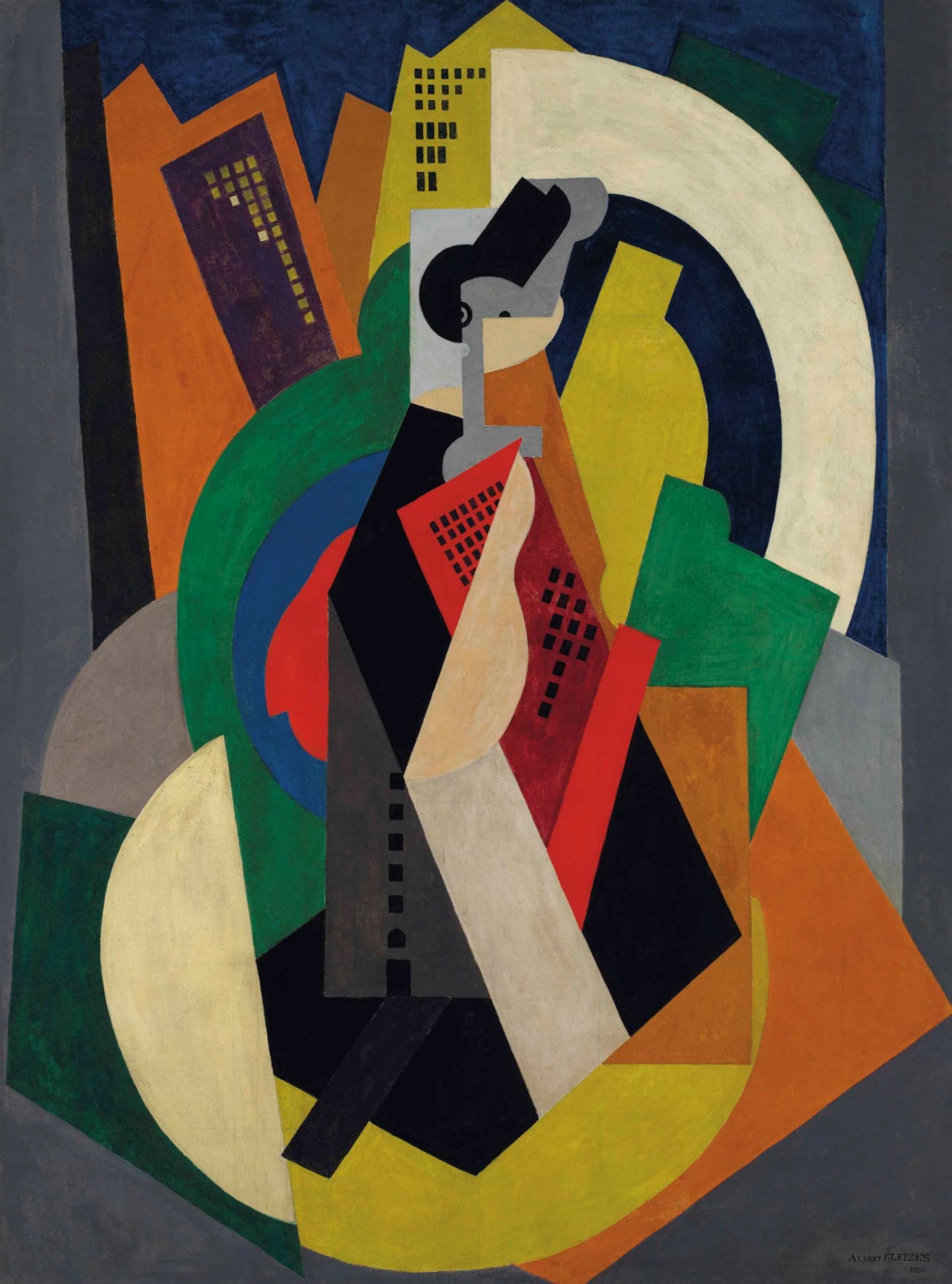 Albert Gleizes (1881-1953), L'homme dans la ville | Christie's