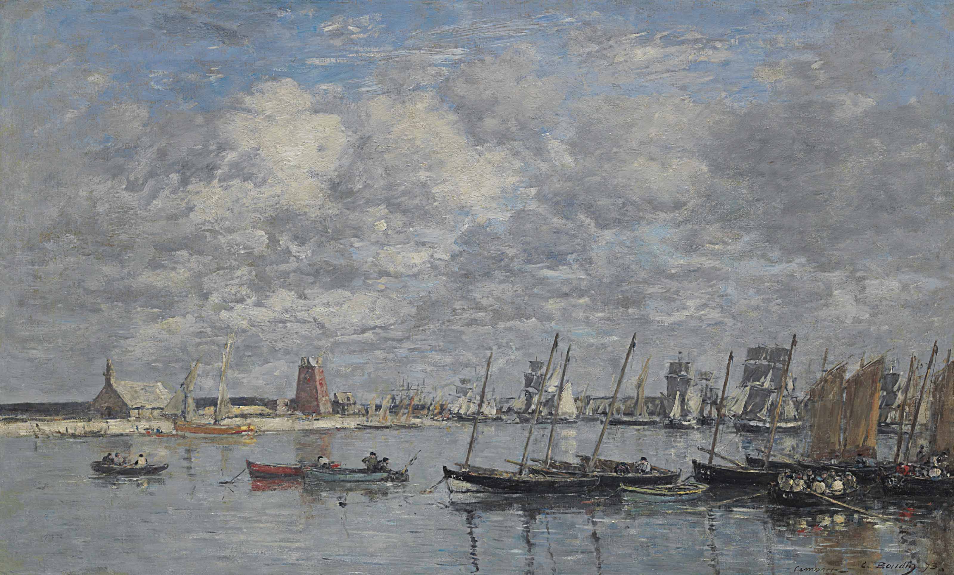 Eugène Boudin - Lose in unserem Preisarchiv - LotSearch
