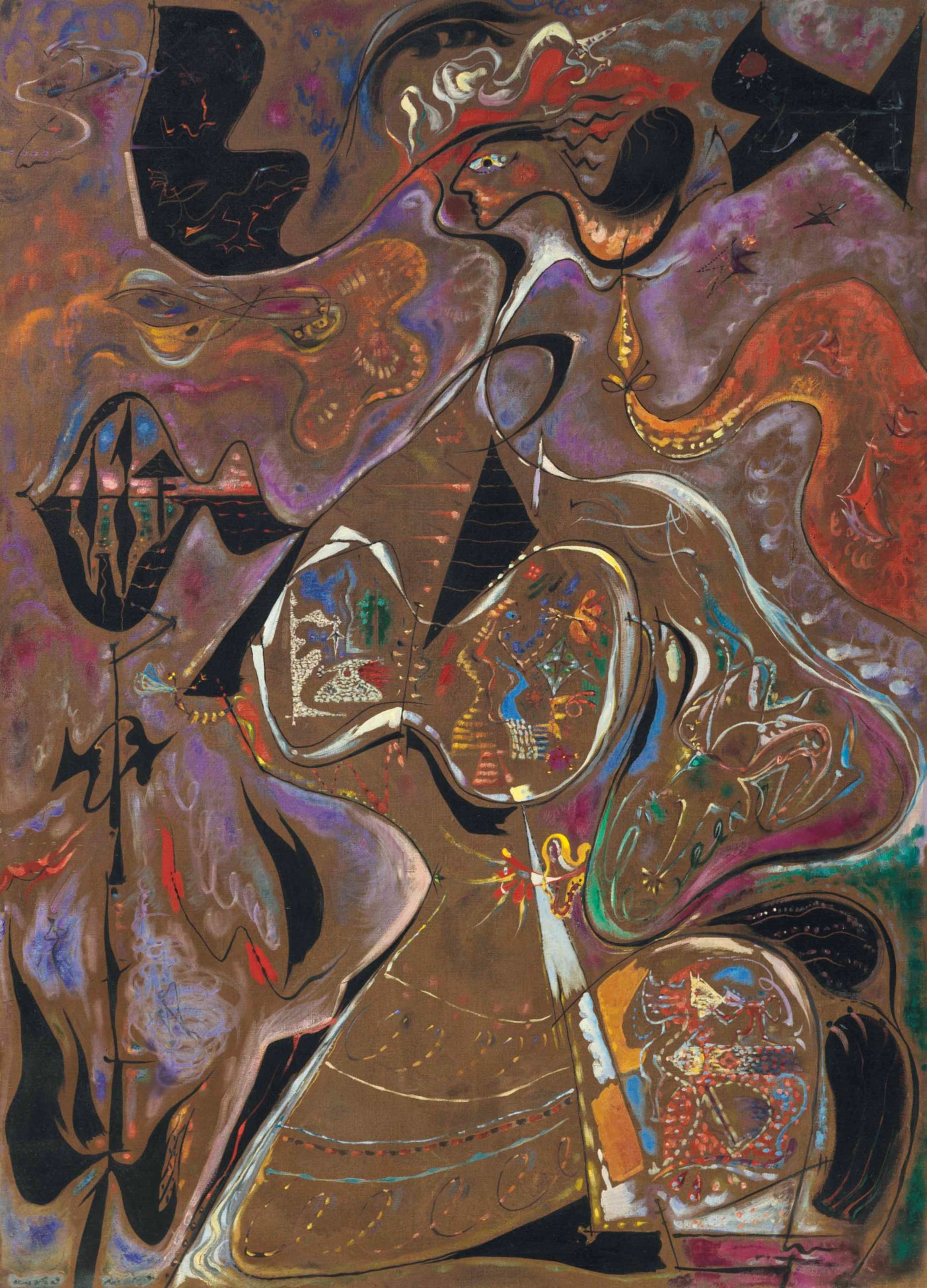 André Masson (1896-1987), La belle Italienne | Christie's
