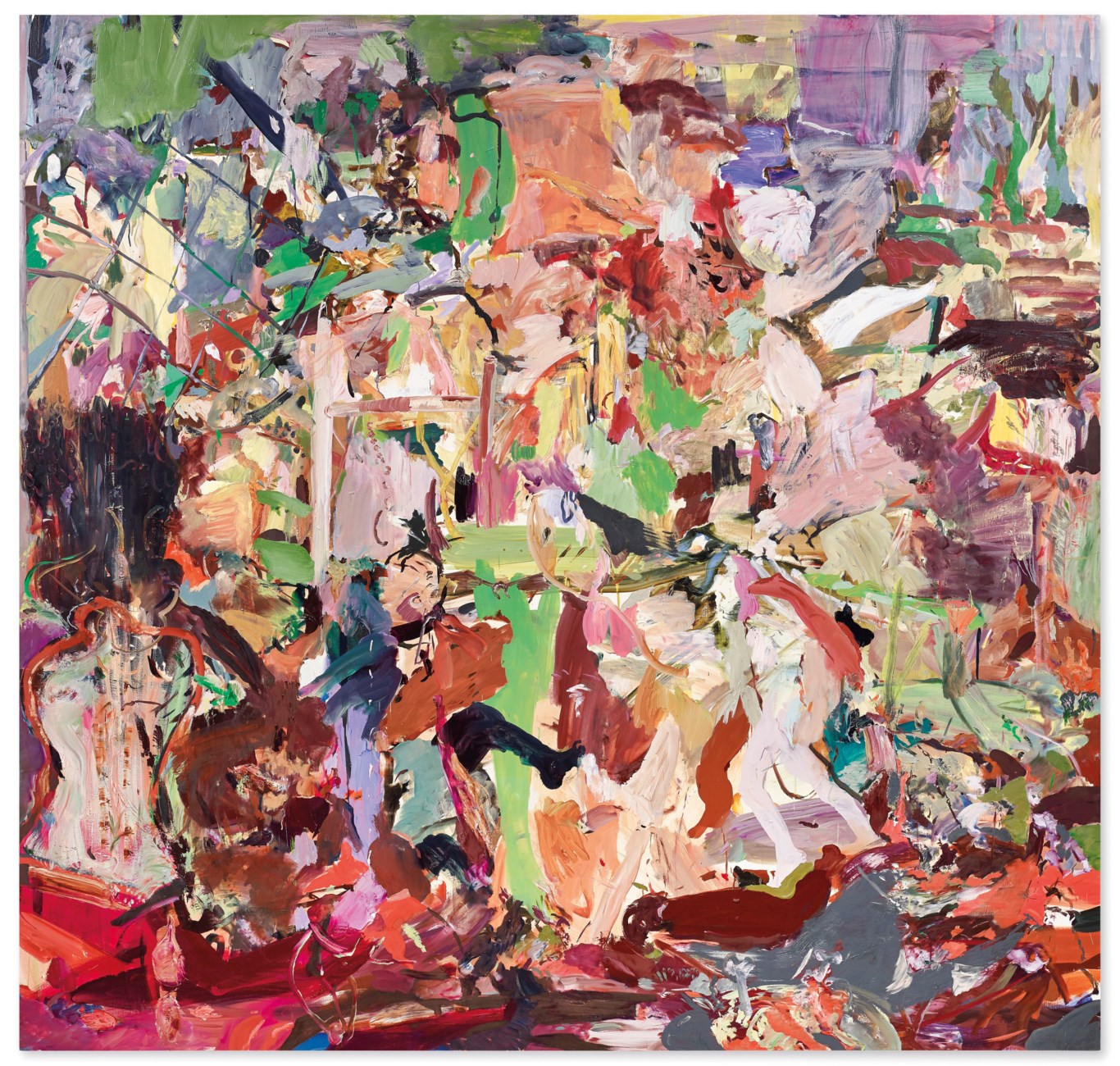 Cecily Brown (b. 1969), Bedlam Vacation | Christie's