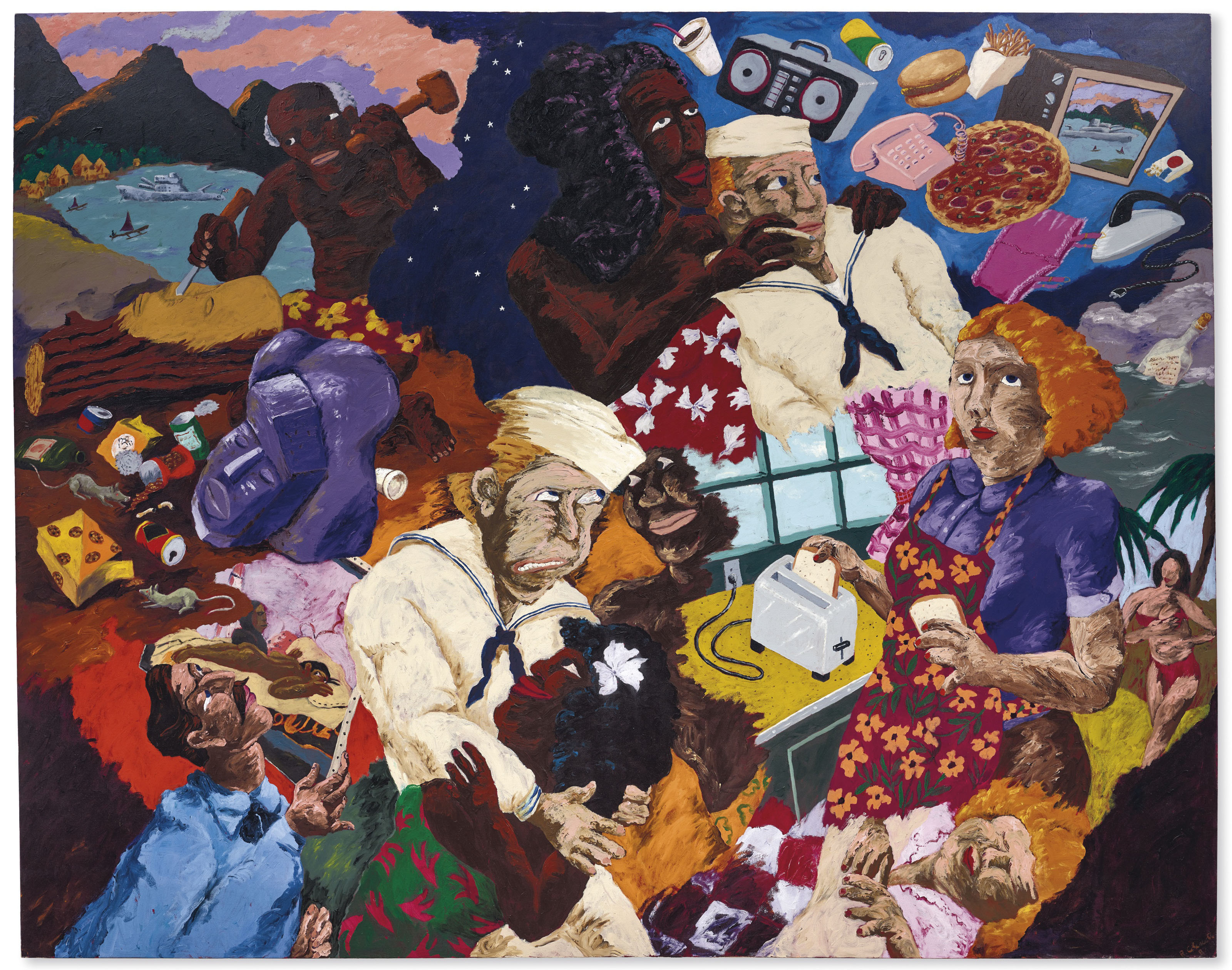 Robert Colescott: upcoming auctions, appraisal insights and free art ...