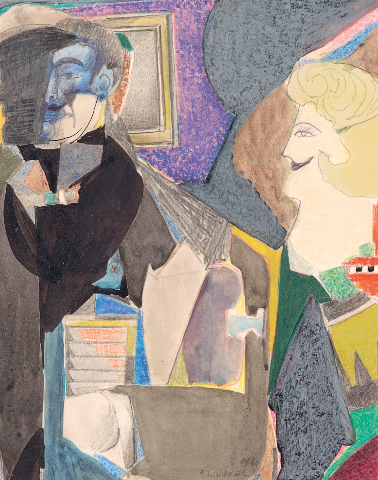 Richard Lindner (1901-1978), C. E. 380 | Christie's