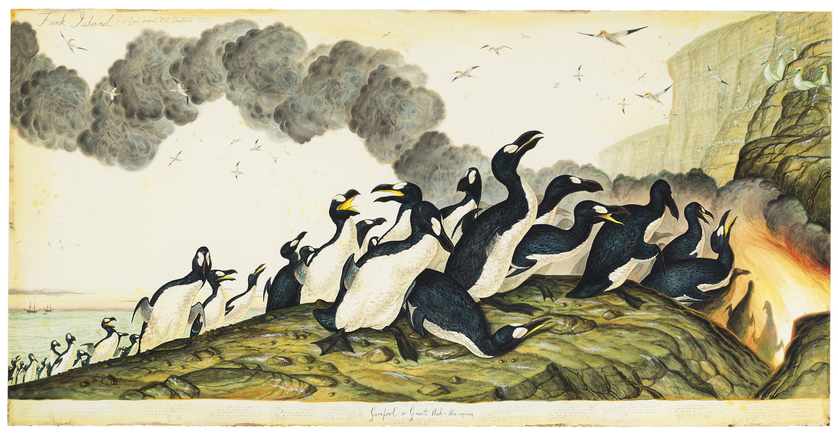 Walton Ford (b. 1960) , Funk Island | Christie's