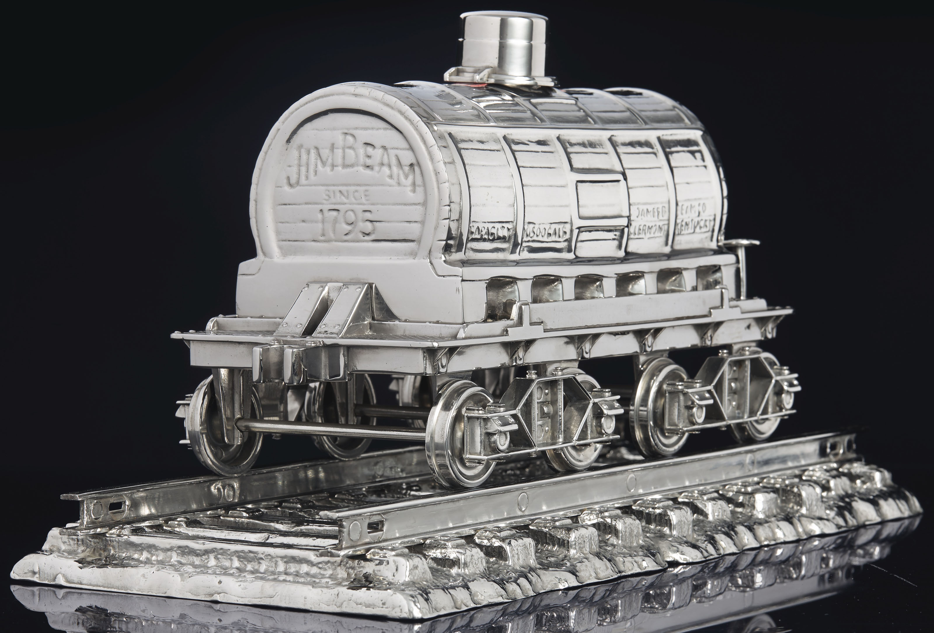 Jeff Koons Jim Beam J B Turner Train - The Best Picture Of Beam