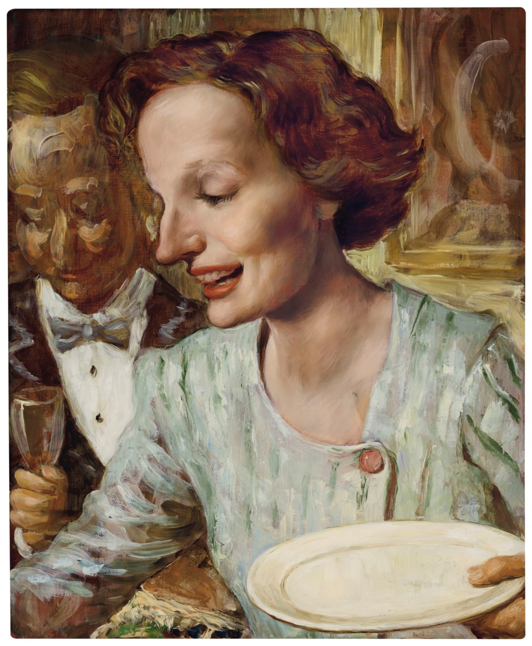 John Currin (b. 1962), Buffet | Christie's