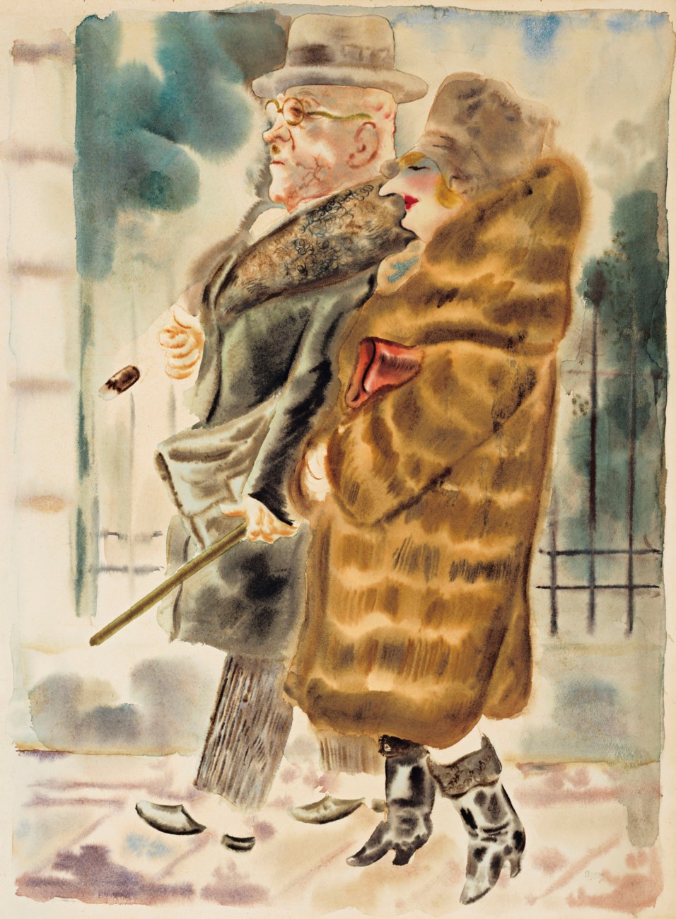 George Grosz (1893-1959), Ehepaar | Christie's