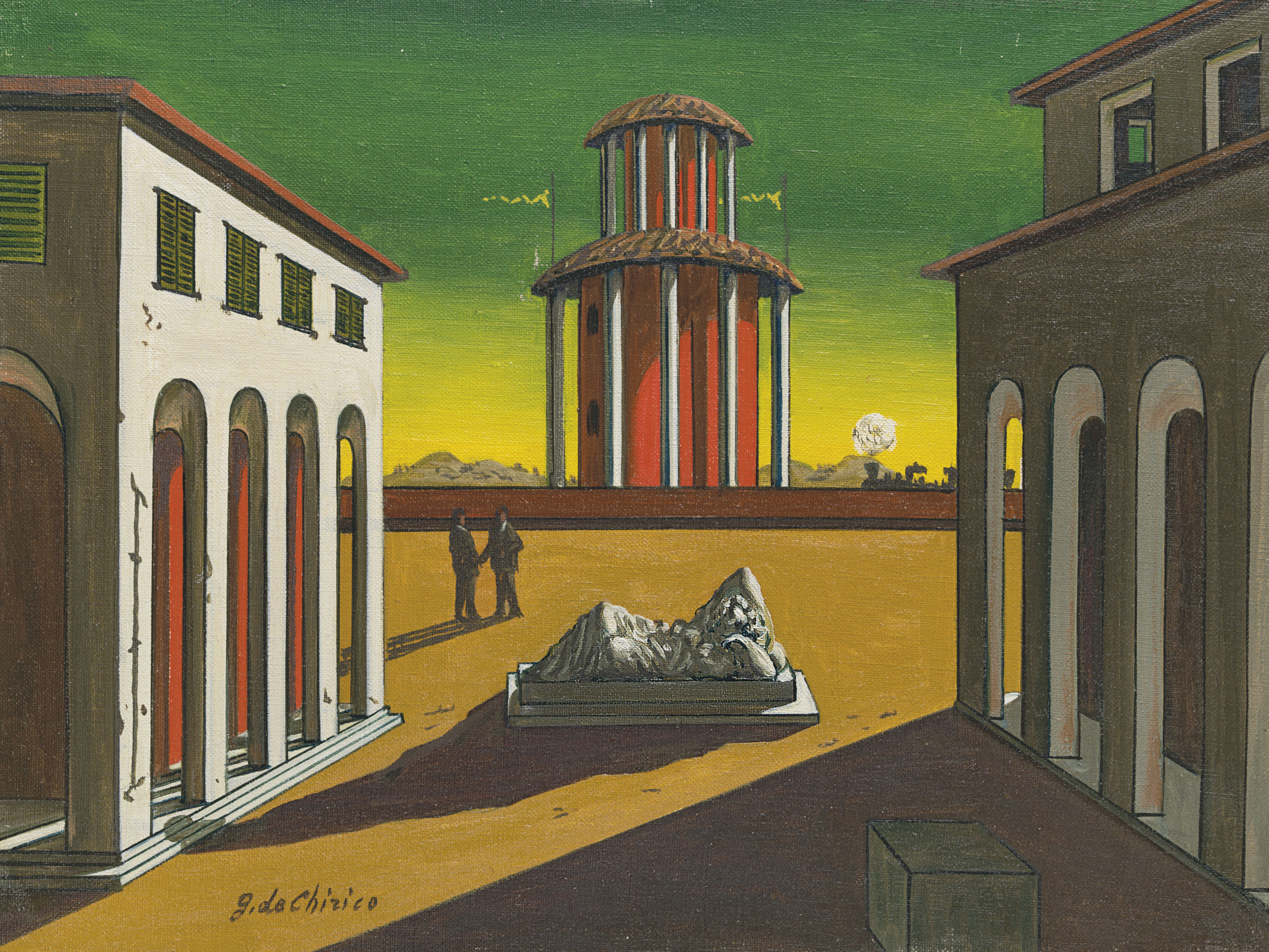 Giorgio de Chirico (1888-1978) , Piazza d'Italia | Christie's