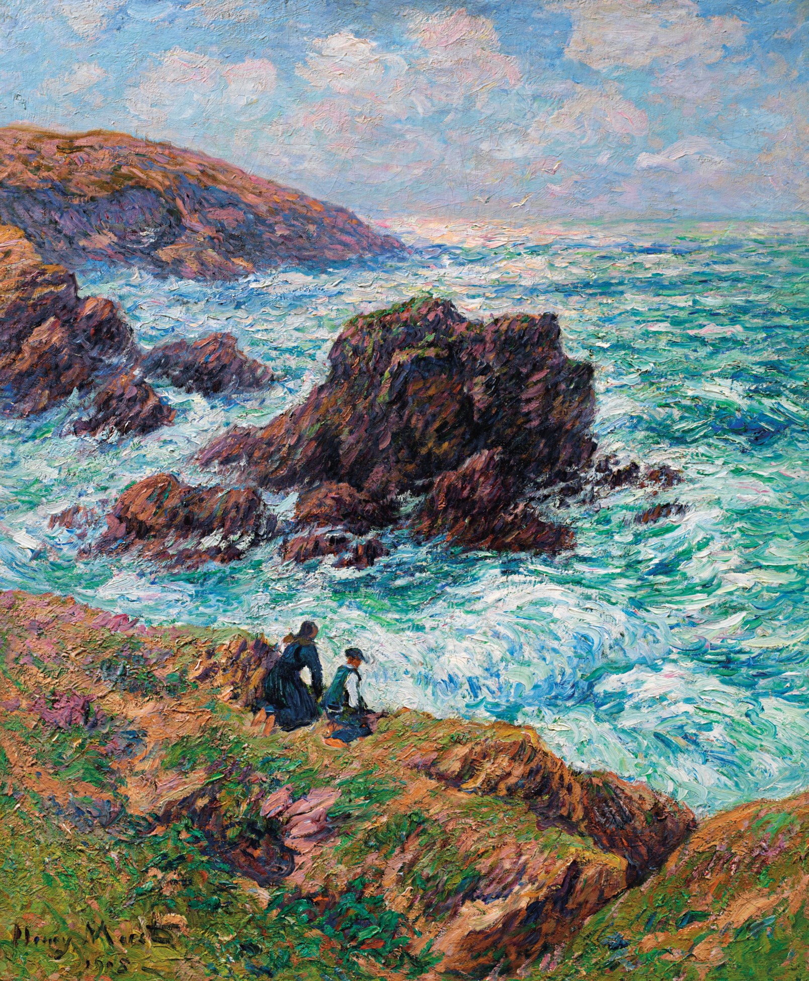 Henry Moret (1856-1913), Côte de Clohars, Finistère | Christie's