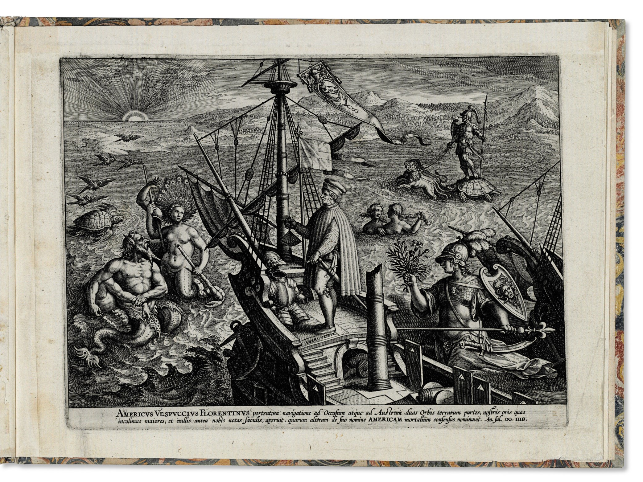 STRADANUS – STRAET, Jan van der (1536-1605). Americae Retectio ...