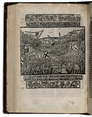 HIGDEN, Ranulph (c.1280-1364). Polycronycon. [Southwark: Peter Treveris ...