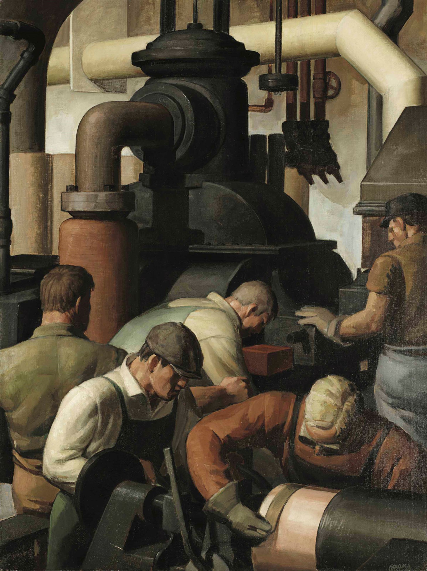 Douglass Crockwell (1904-1968), Machinists | Christie's