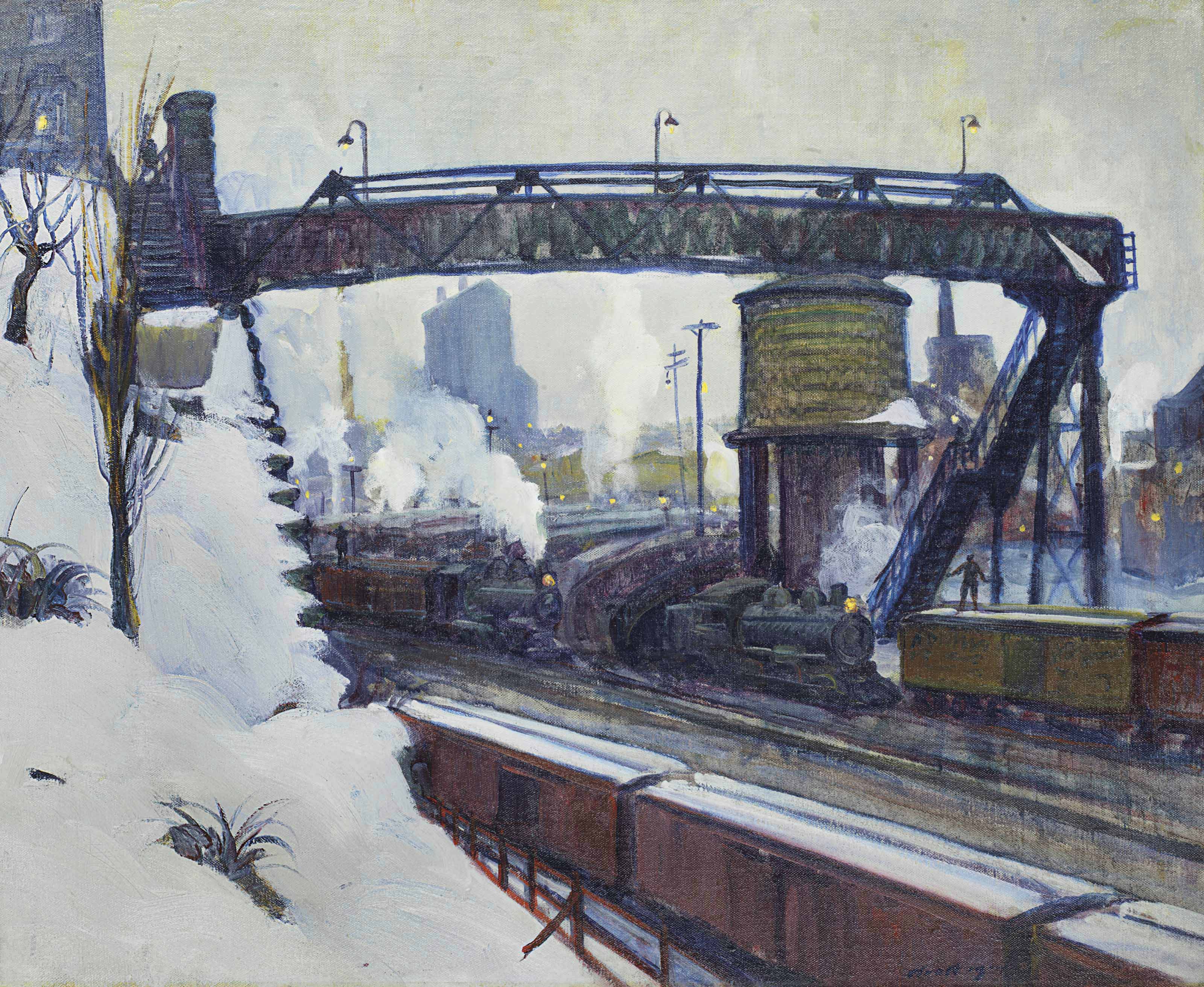 Leon Kroll: upcoming auctions, appraisal insights and free art price ...