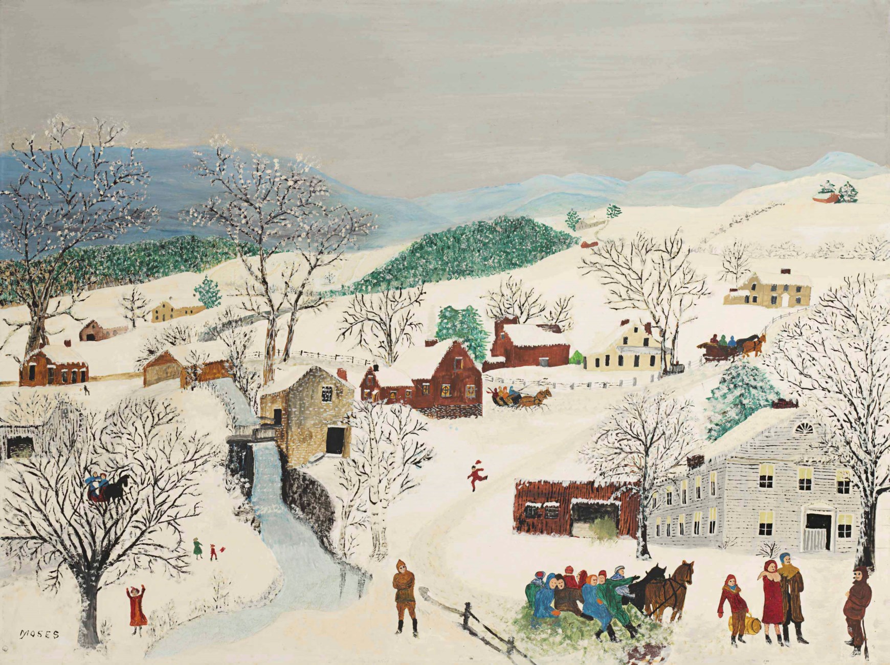 Anna Mary Robertson 'Grandma' Moses (1860-1961), Come On | Christie's