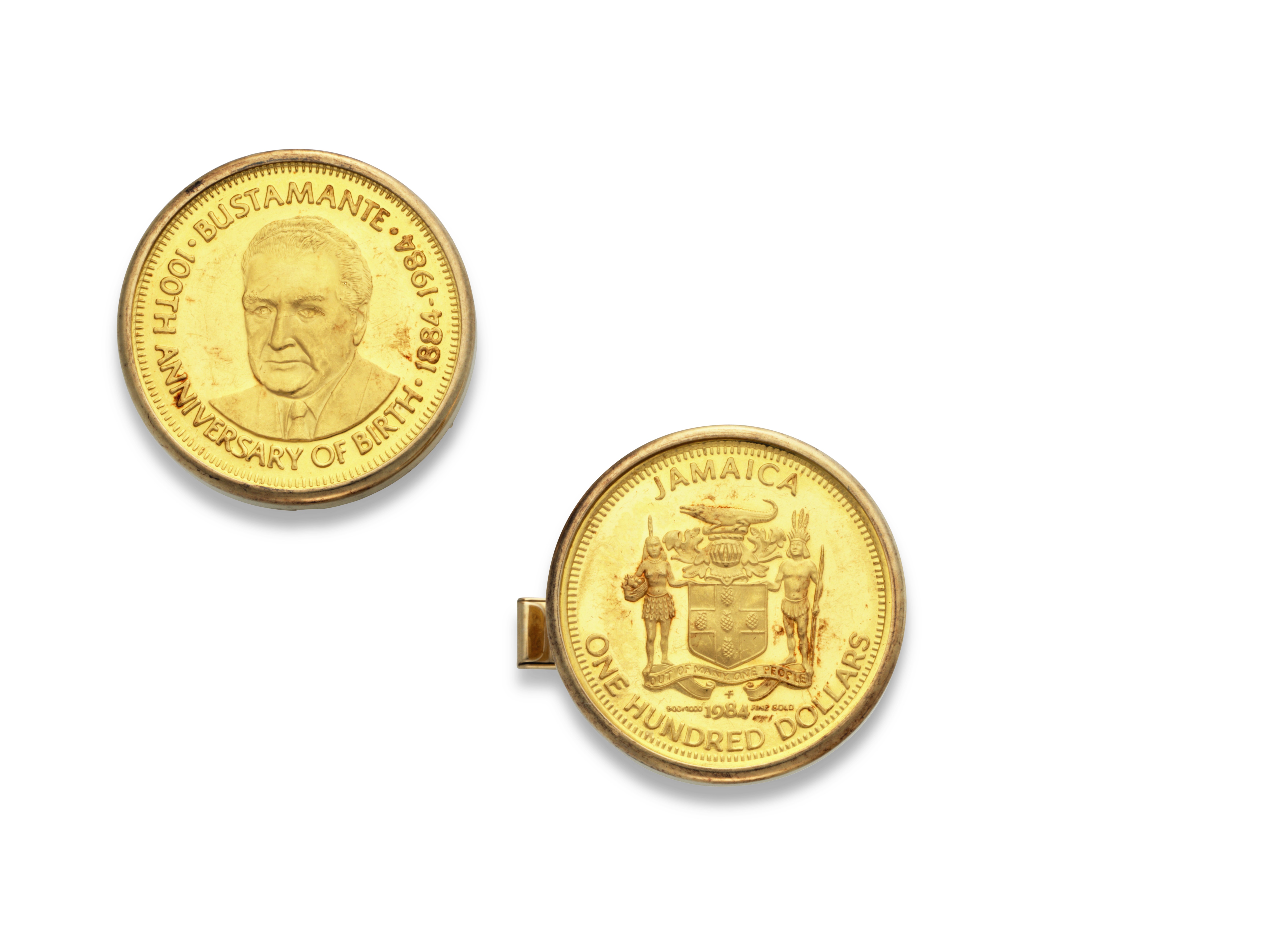 GOLD COIN CUFFLINKS, | Christie’s