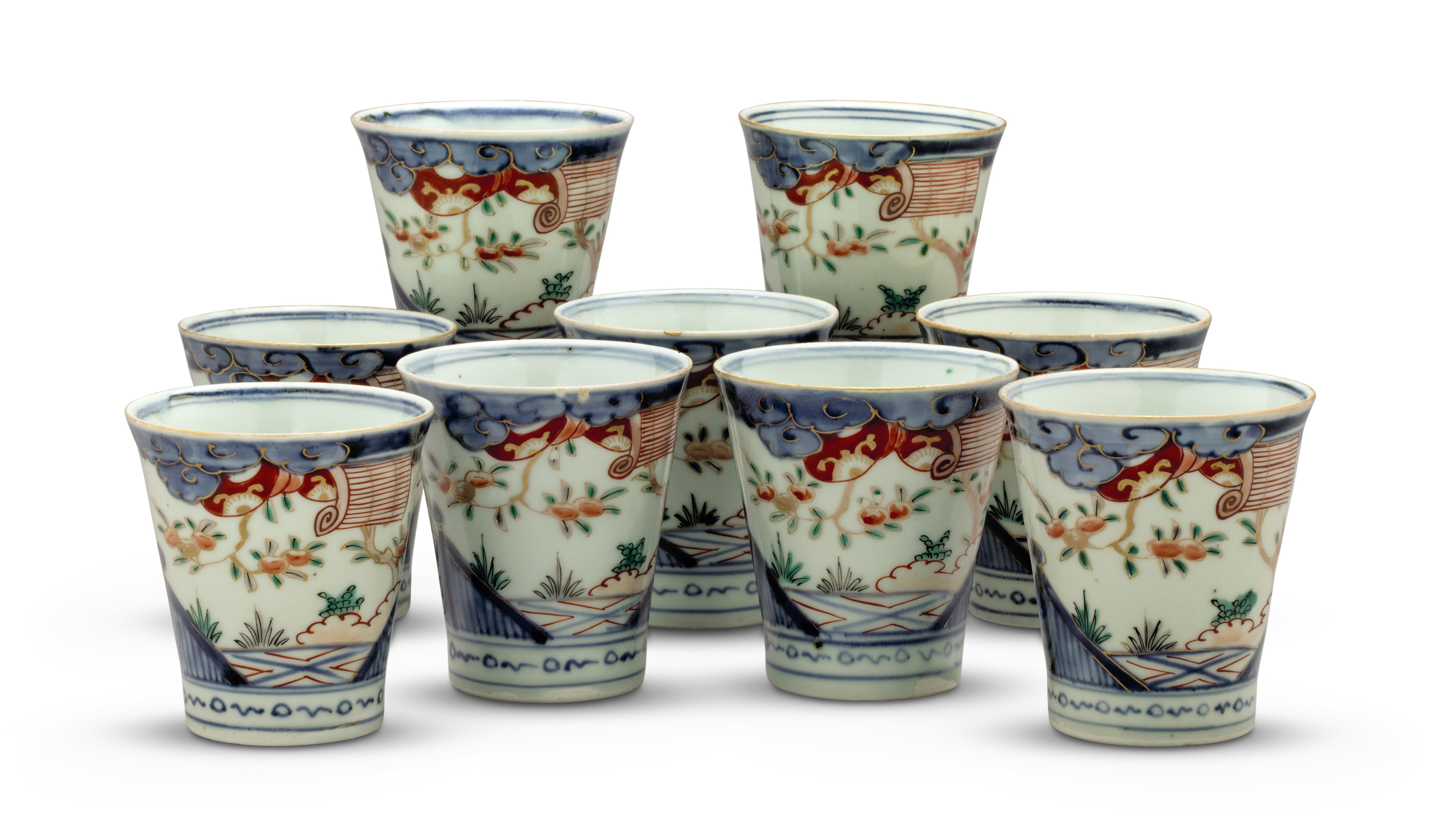 A GROUP OF NINE JAPANESE CUPS, EDO PERIOD, 17TH CENTURY | Christie’s