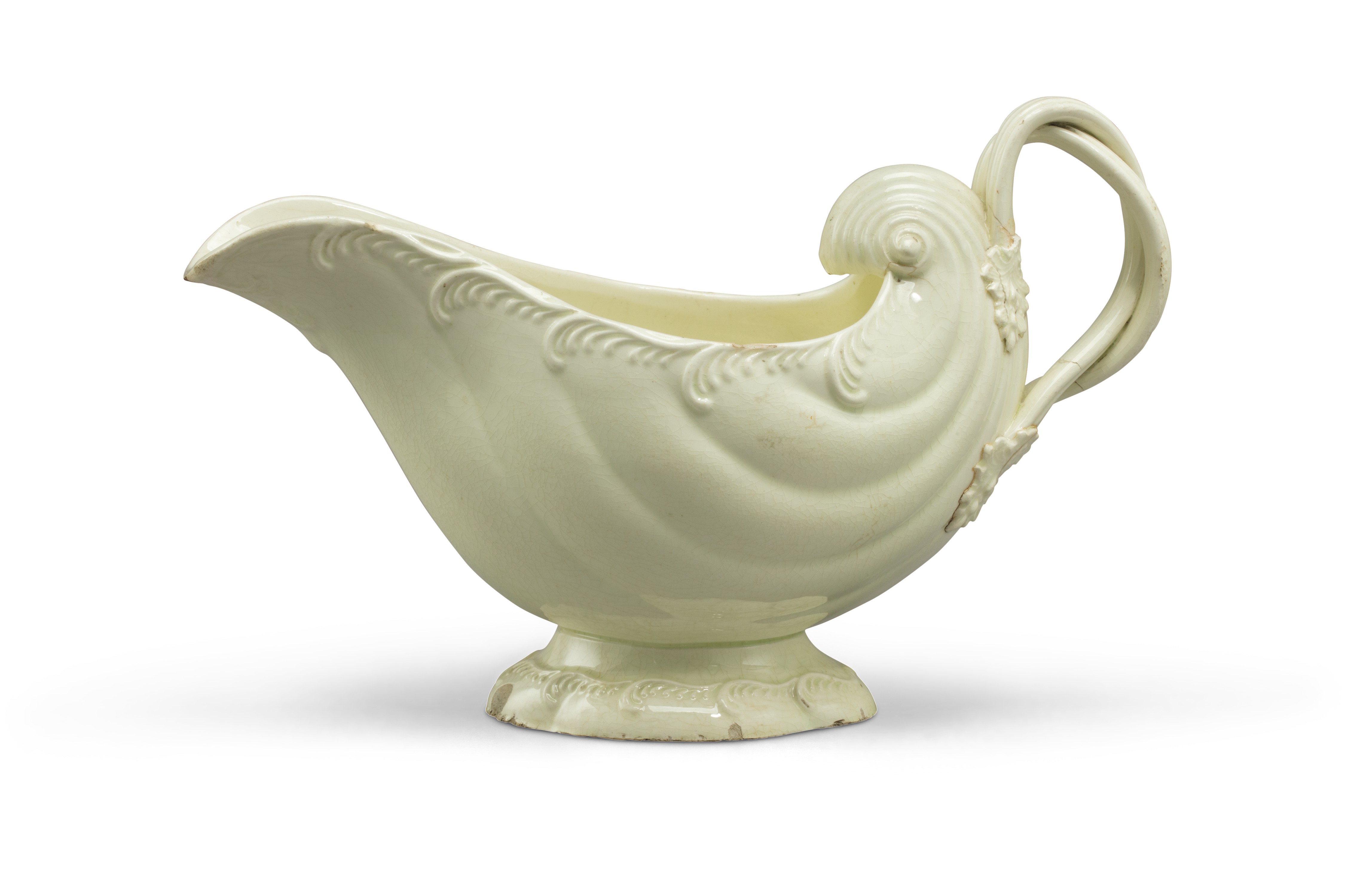 A LEEDS CREAMWARE SAUCEBOAT, CIRCA 1800 | Christie’s