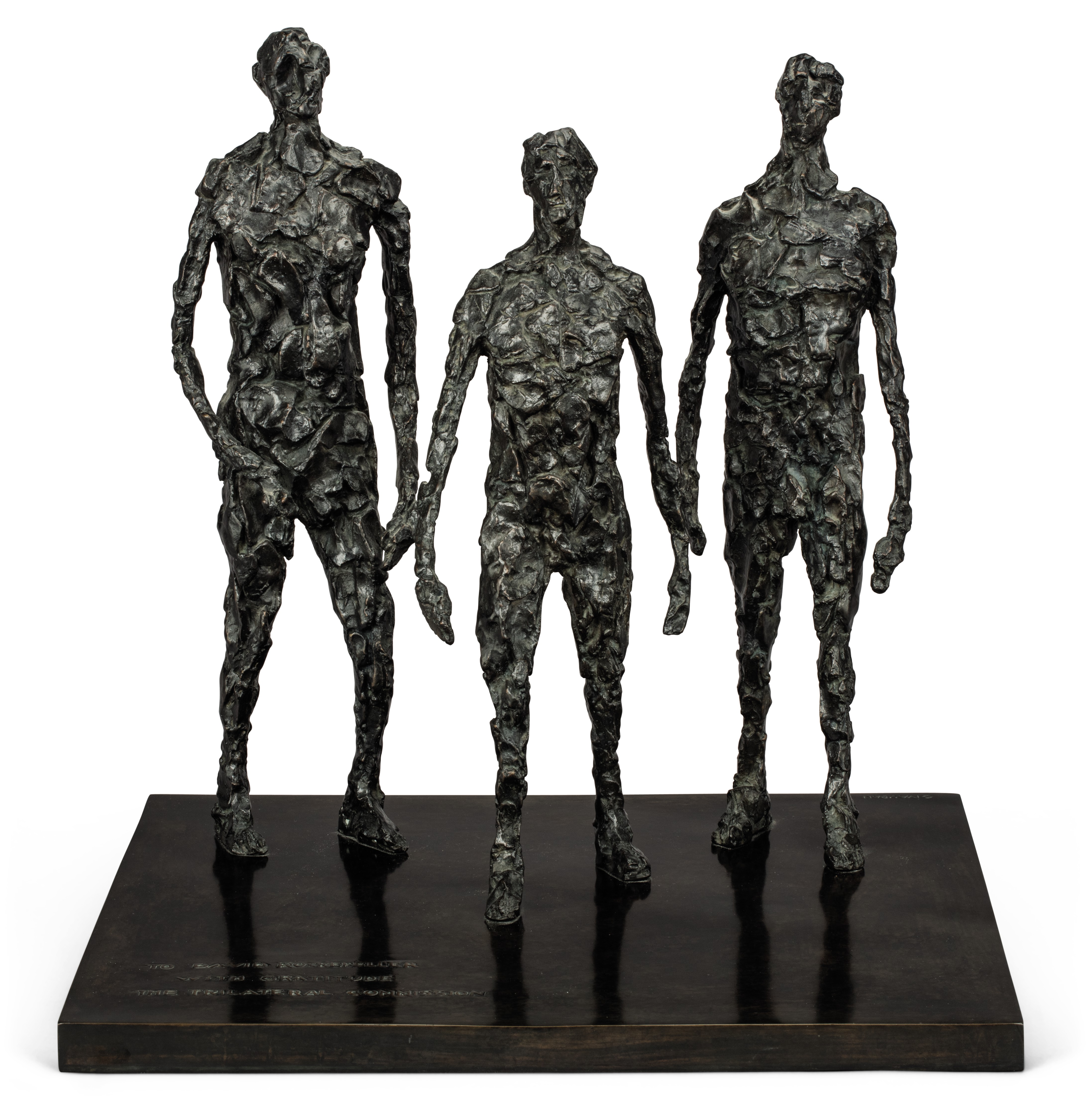 Marie-Thérése Givaudan (b. 1925), Three figures | Christie’s