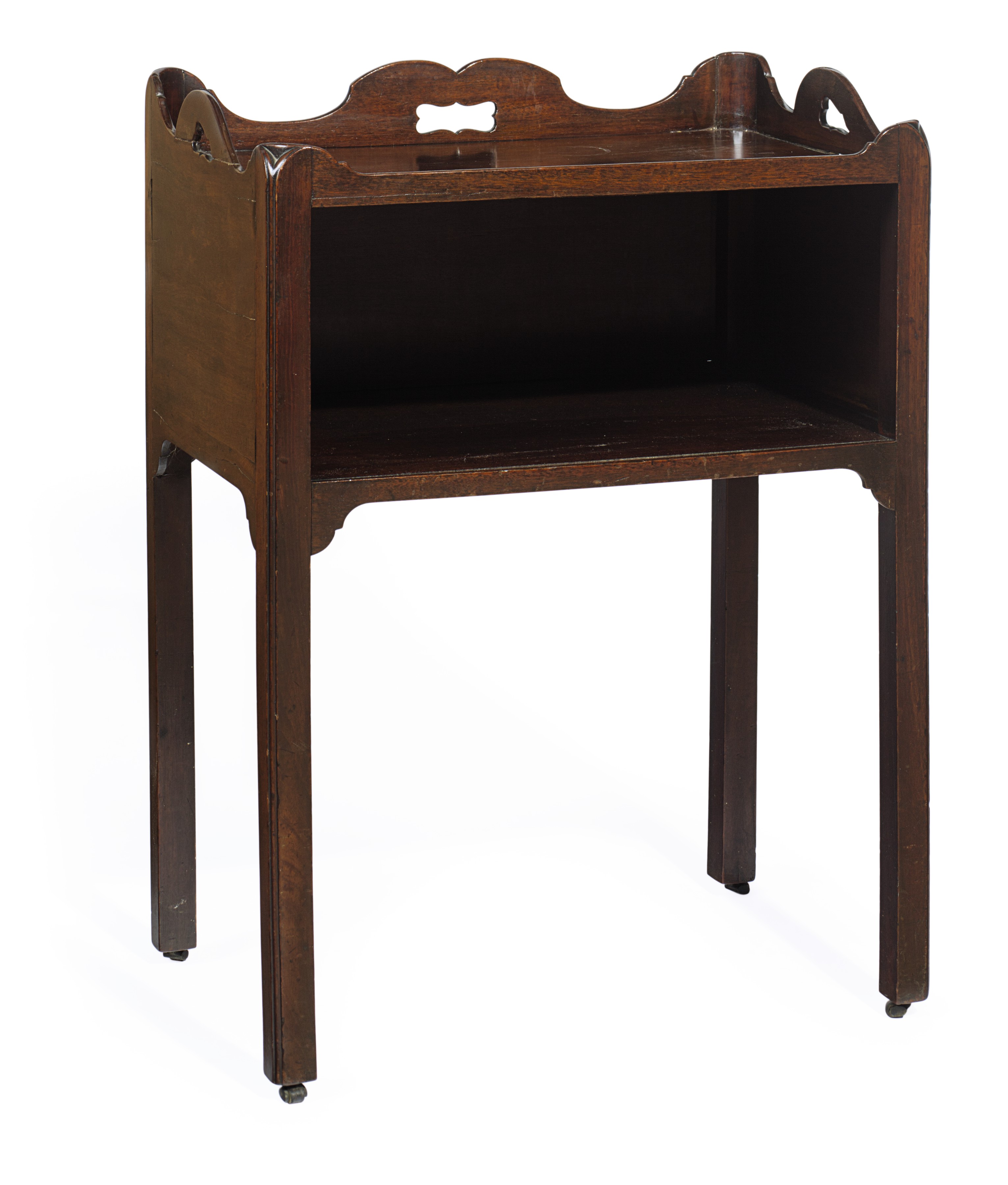 A GEORGE II MAHOGANY BEDSIDE TABLE, CIRCA 1760 | Christie’s
