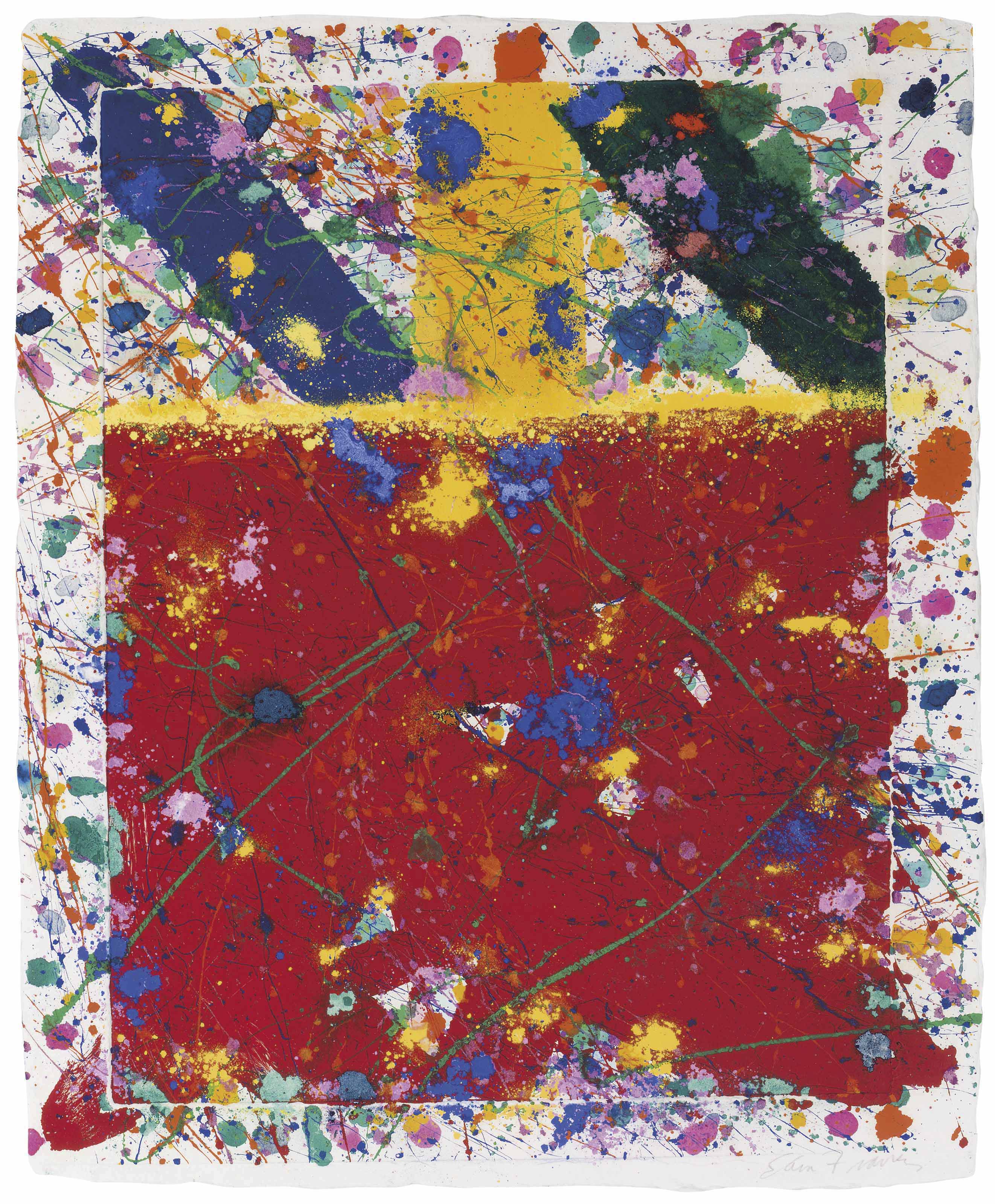 SAM FRANCIS (1923-1994)