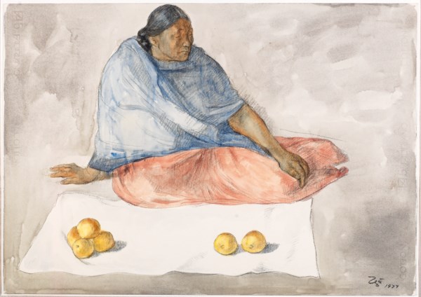 Francisco Zúñiga (1912-1998), Untitled (Woman with Oranges) | Christie’s