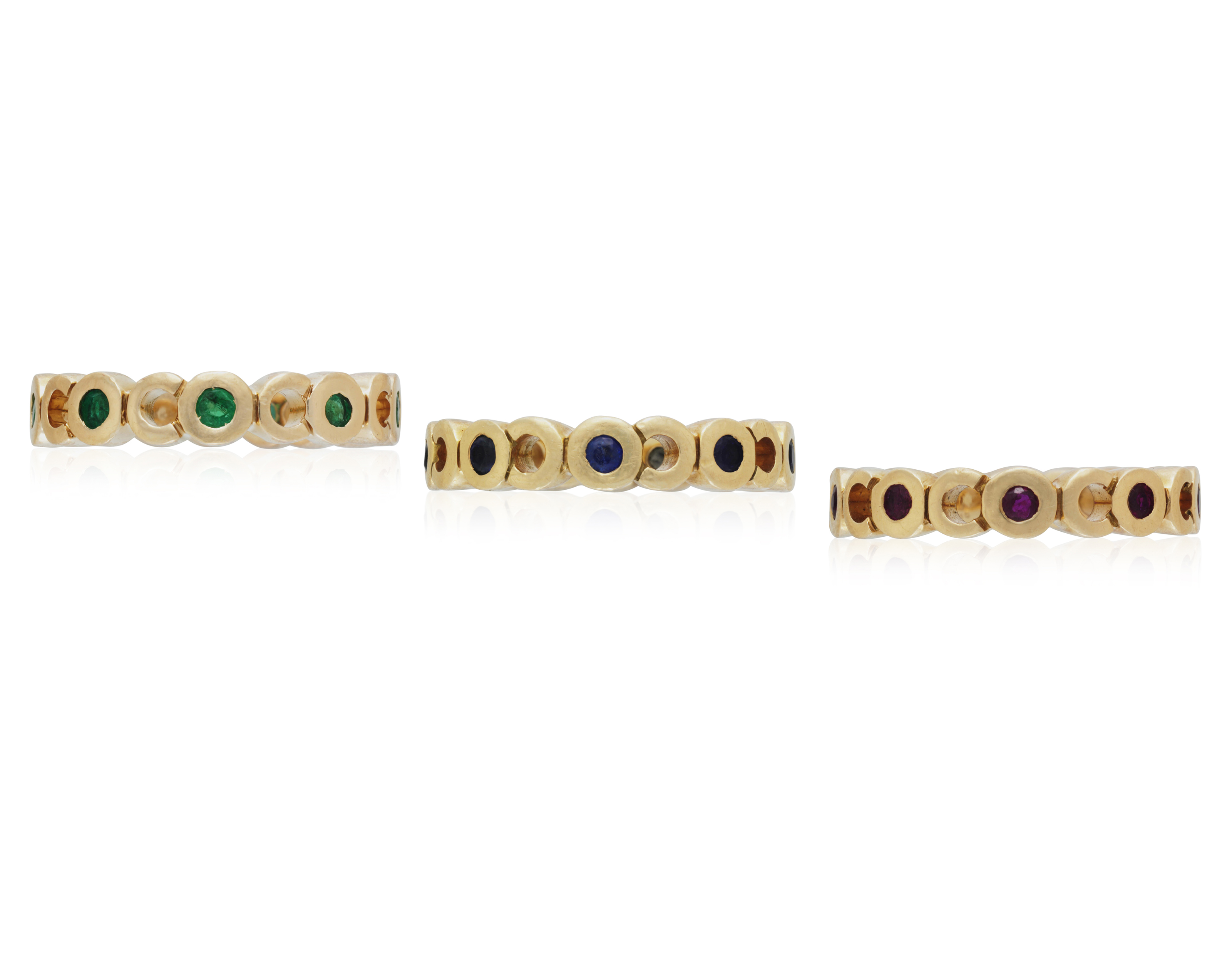 CHANEL GROUP OF EMERALD, SAPPHIRE AND RUBY RINGS, | Christie’s