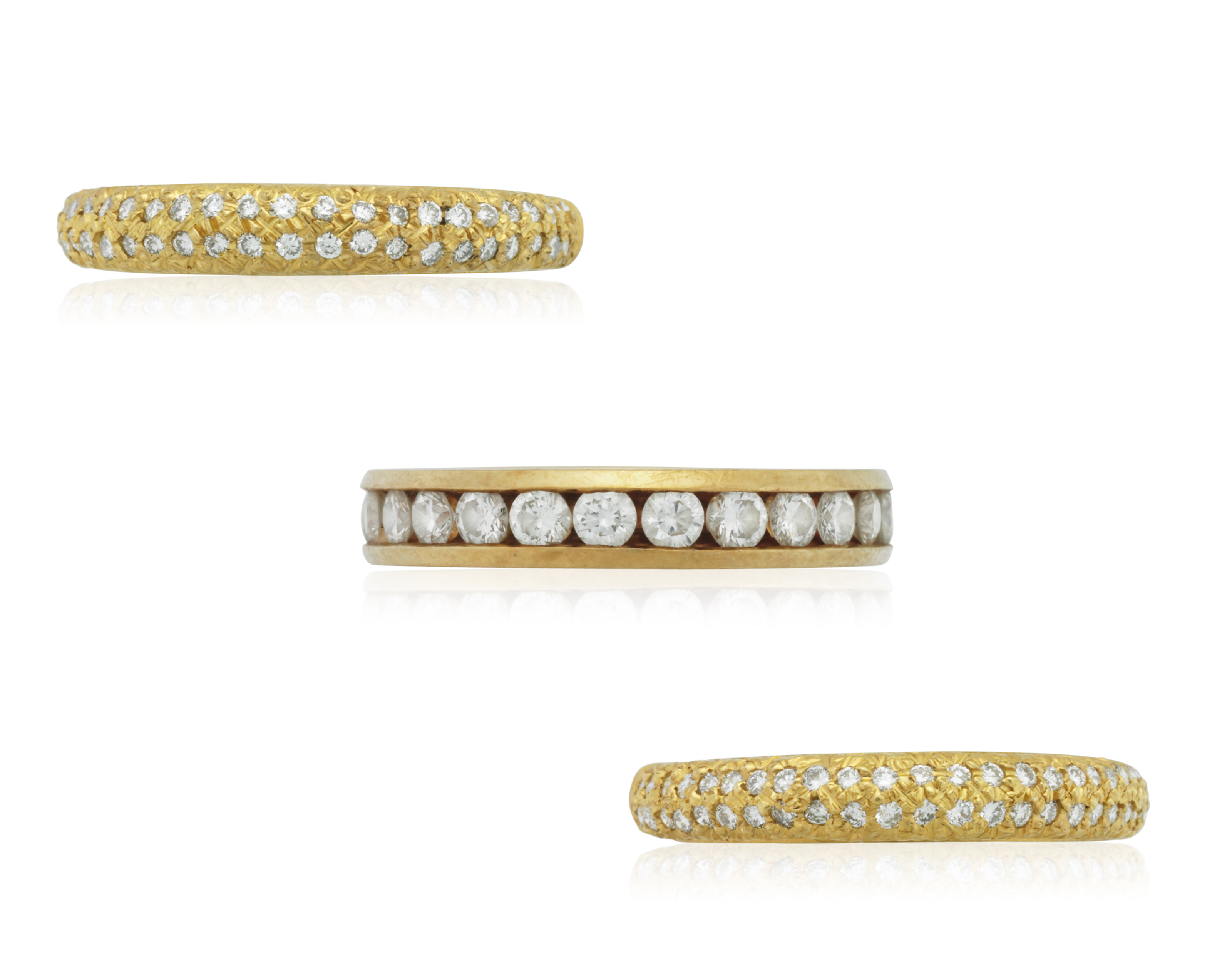 GROUP OF DIAMOND AND GOLD RINGS, | Christie’s