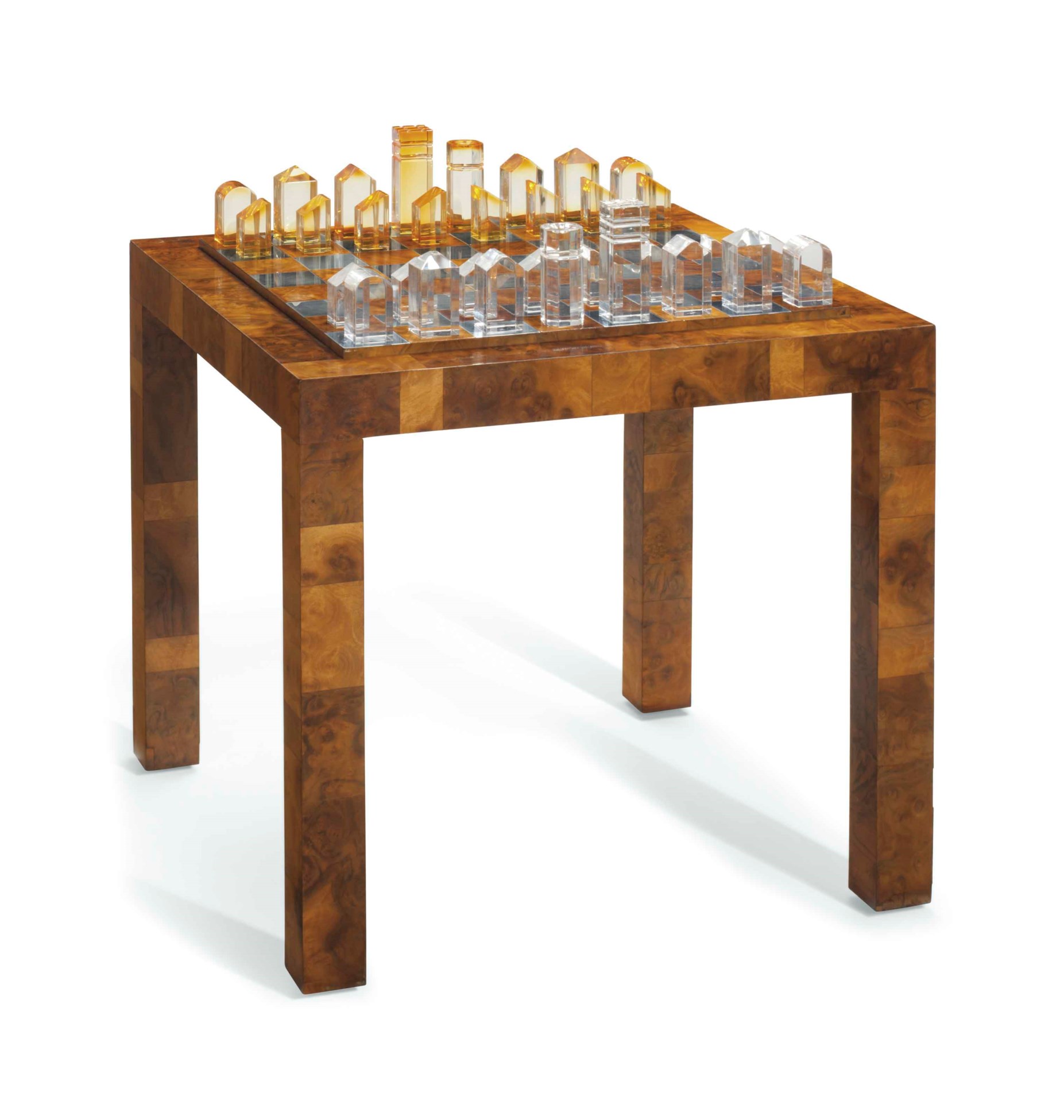 PAUL EVANS (1931-1987), CITYSCAPE GAME TABLE, PE-826, CIRCA 1978 ...