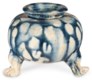 A MINIATURE BLUE-GLAZED TRIPOD JAR, TANG DYNASTY (AD 618-907) | Christie’s