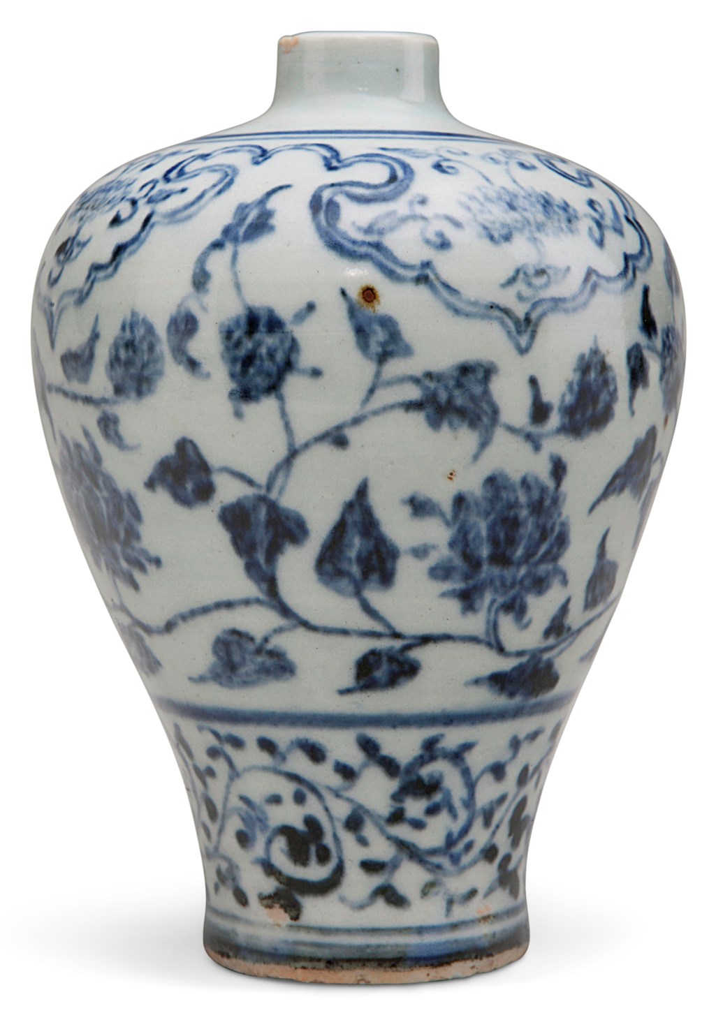 A SMALL BLUE AND WHITE VASE, MEIPING, LATE QING DYNASTY | Christie’s