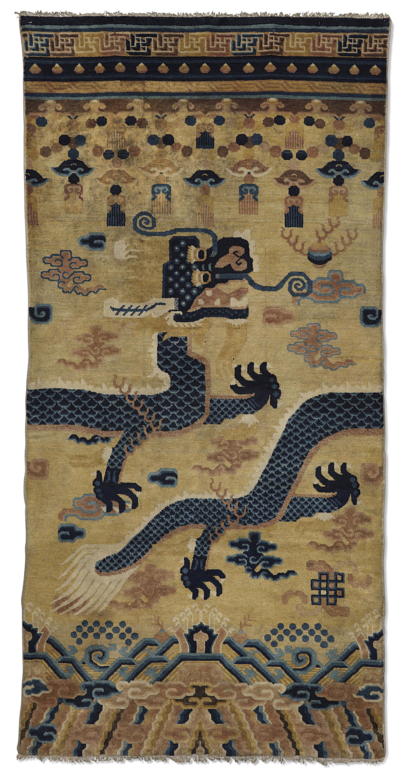 A NINGXIA PILLAR RUG, 19TH CENTURY | Christie’s