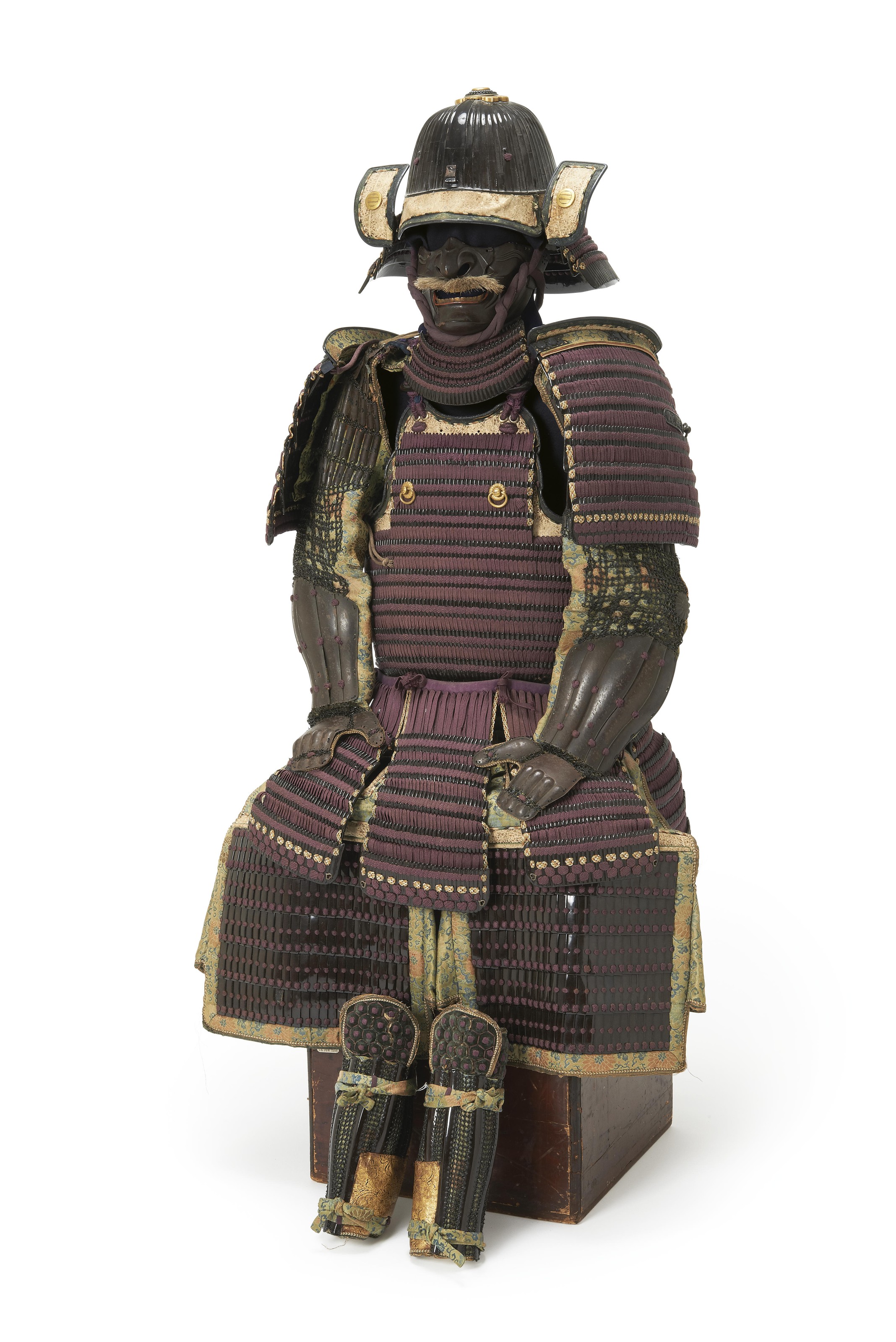 A PURPLE-LACED NIMAI-TACHI DO GUSOKU (ARMOR), EDO PERIOD (LATE 18TH ...