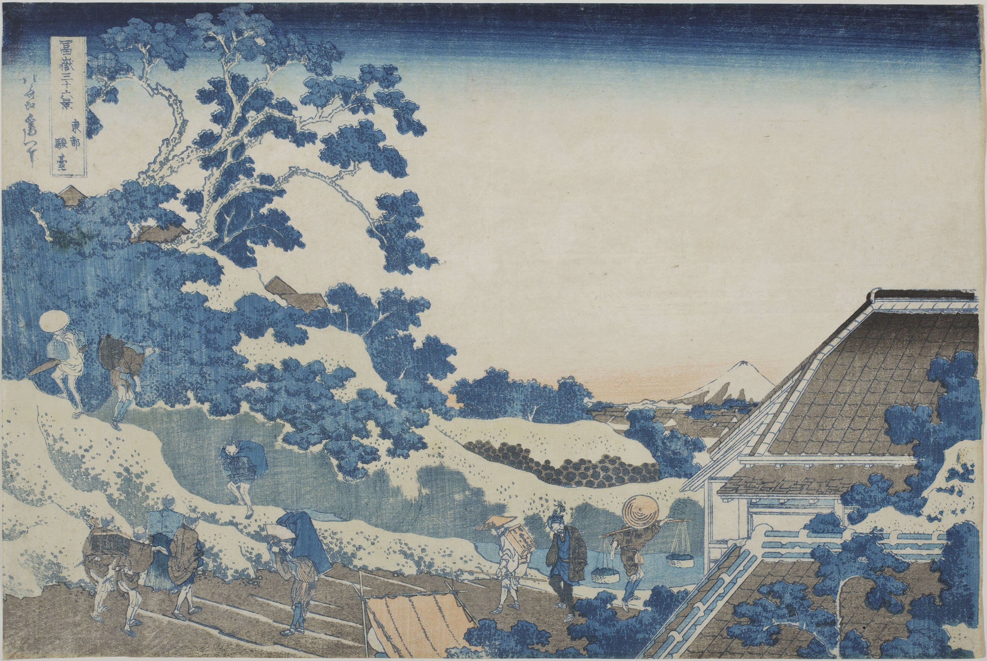 KATSUSHIKA HOKUSAI (1760-1849), Toto Sundai (Surugadai in Edo) | Christie’s