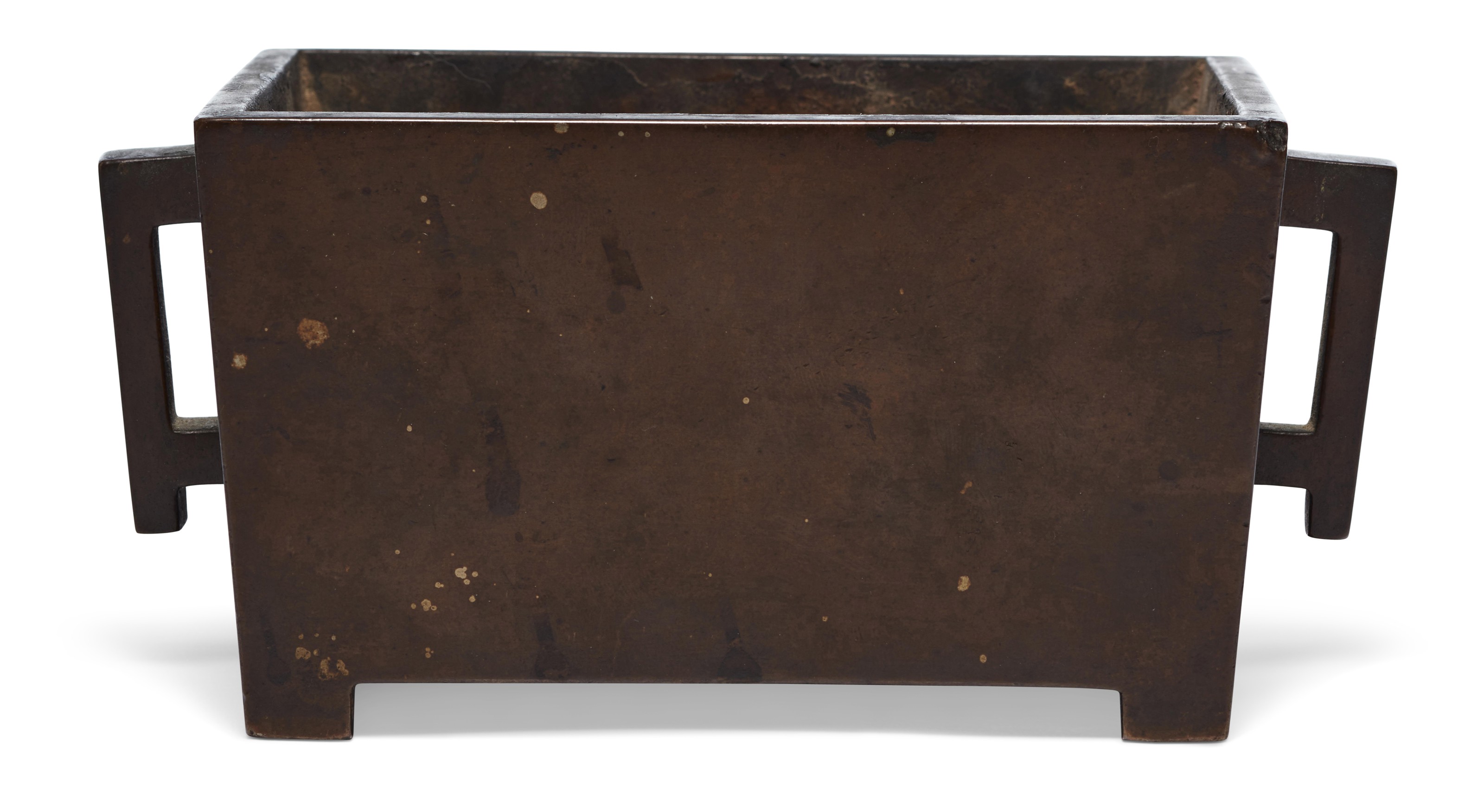 A BRONZE RECTANGULAR CENSER, 18TH CENTURY | Christie’s