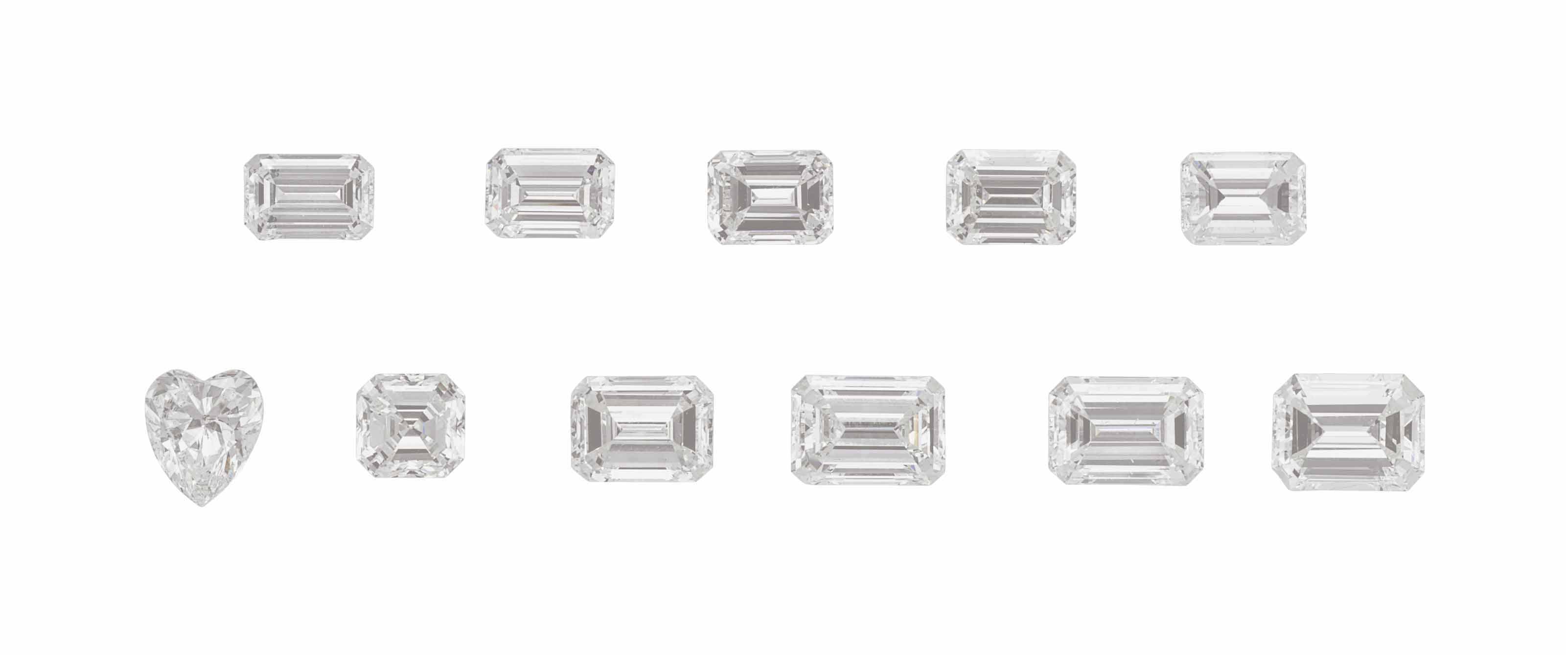 A GROUP OF COLORED GEMSTONES AND DIAMONDS | Christie's