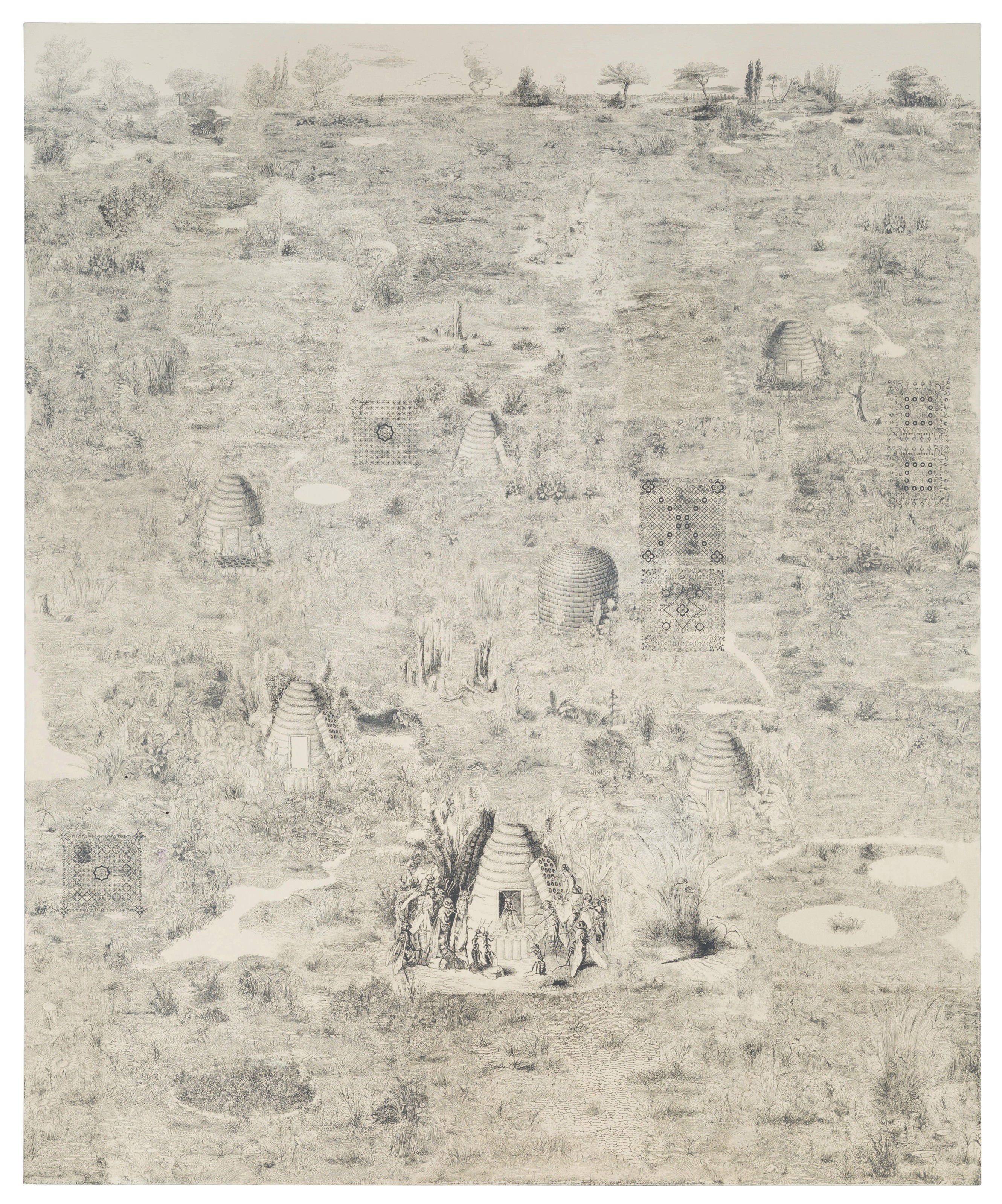 DEAN BYINGTON (B. 1958), The Bees and the Ants #1 | Christie’s
