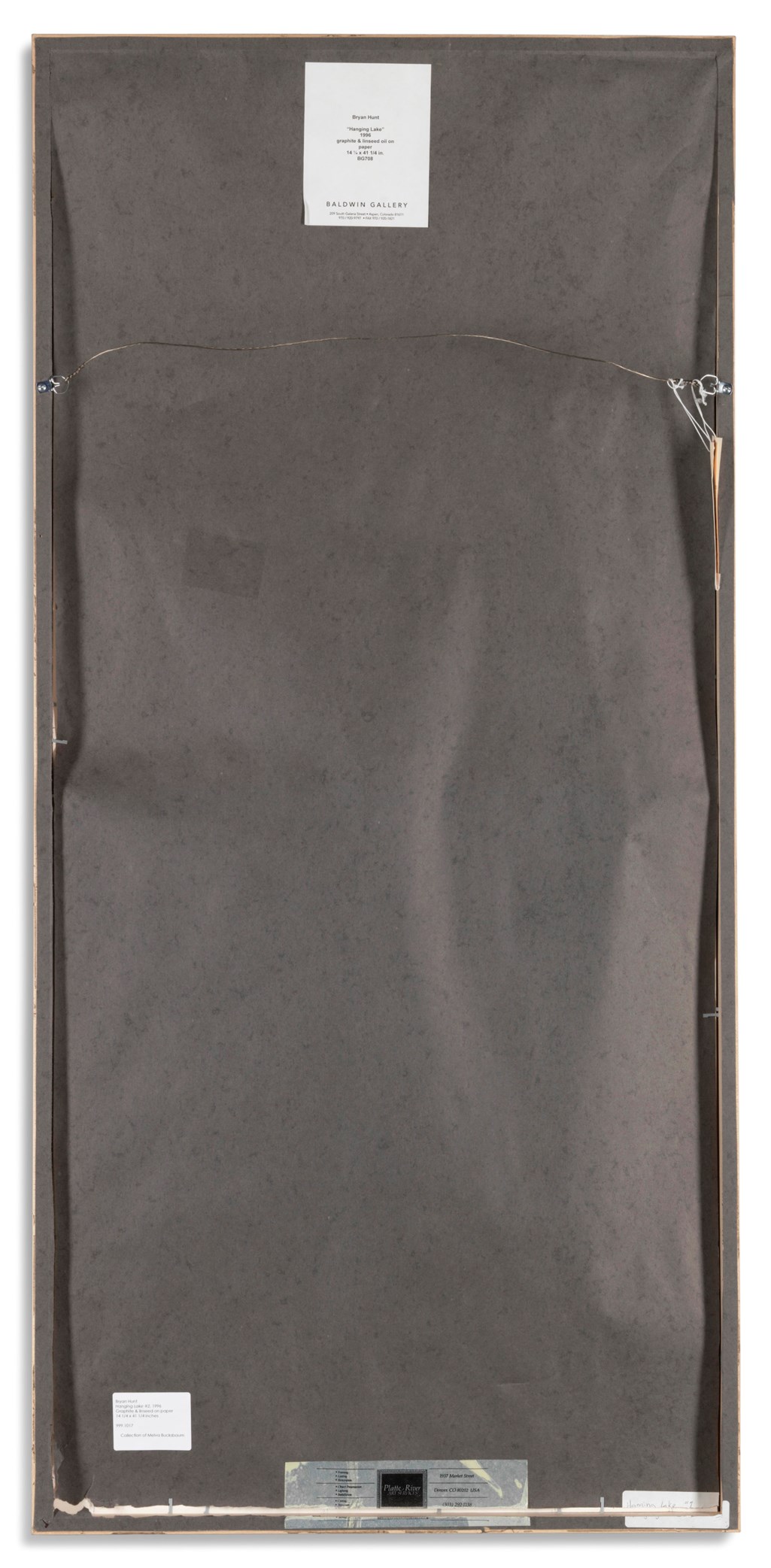 BRYAN HUNT (B. 1947), Hanging Lake #2 | Christie’s