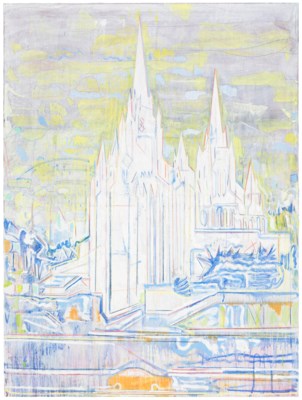 DAVID KORTY (B. 1971), Untitled (Mormon Temple) | Christie’s