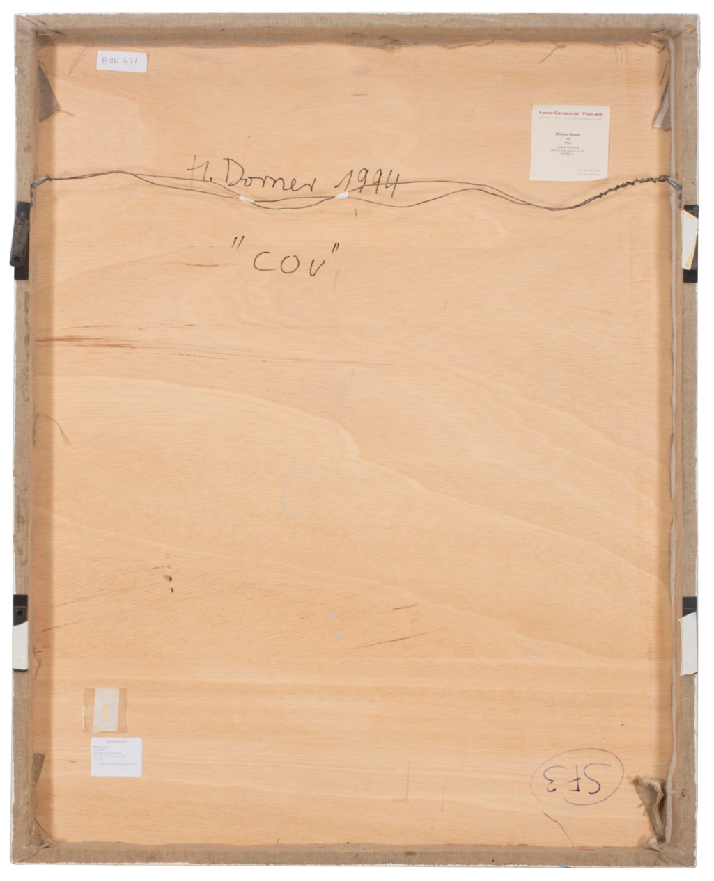 HELMUT DORNER (B. 1952), cov | Christie’s