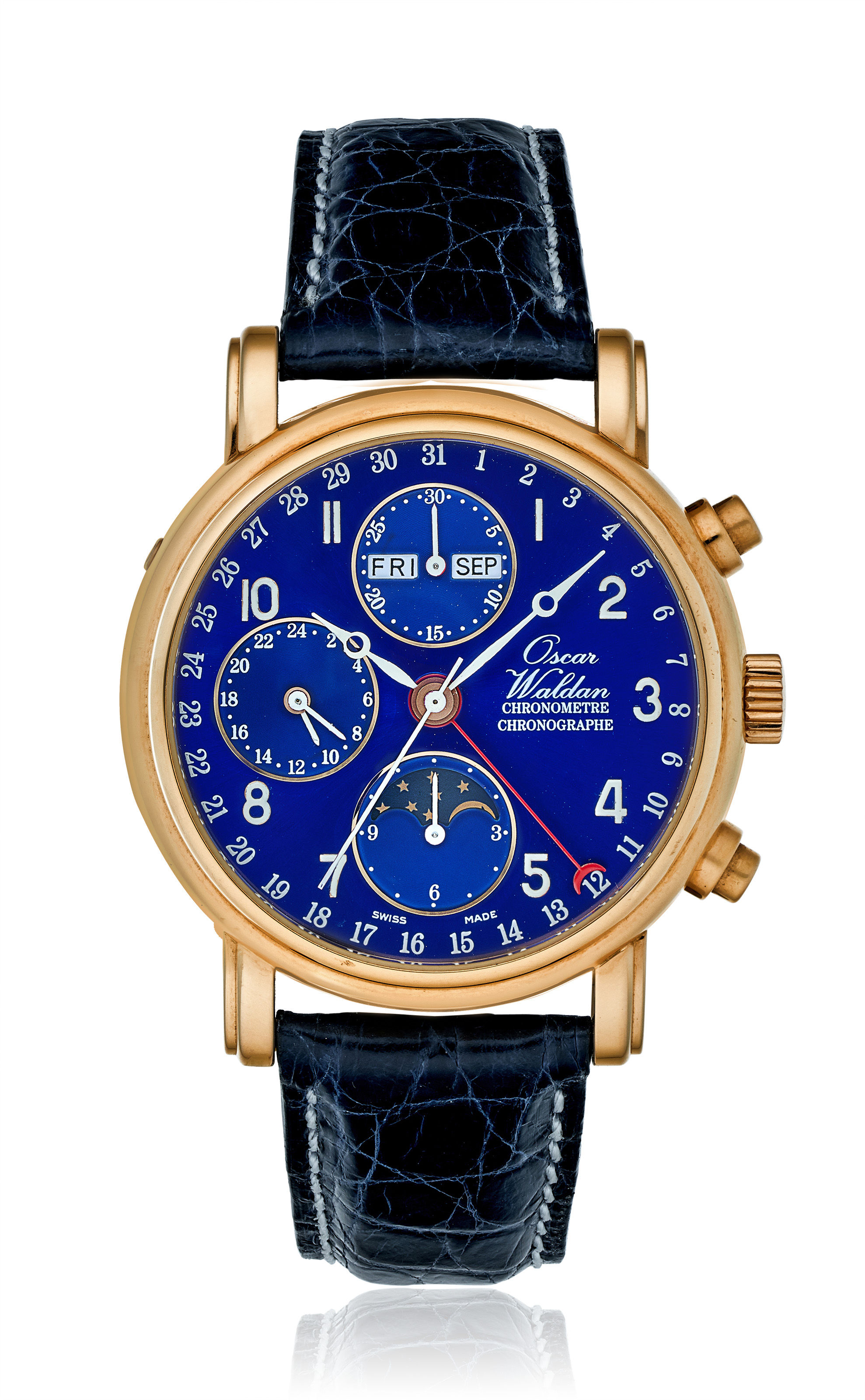 WALDAN, CHRONOGRAPH CHRONOMETER, REF. 0195, | Christie’s