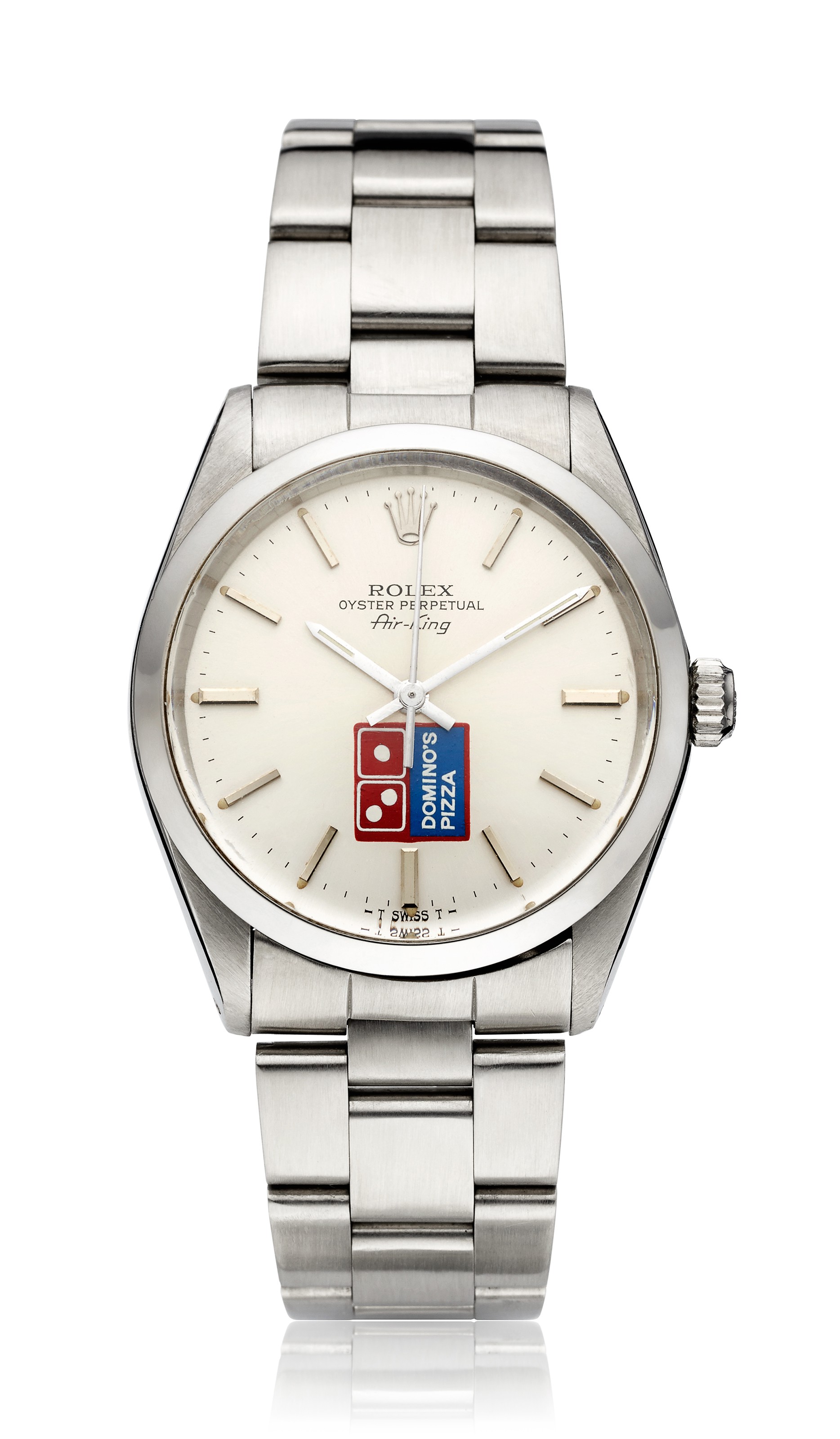 ROLEX, AIR-KING "DOMINO'S PIZZA", REF. 5500, | Christie’s