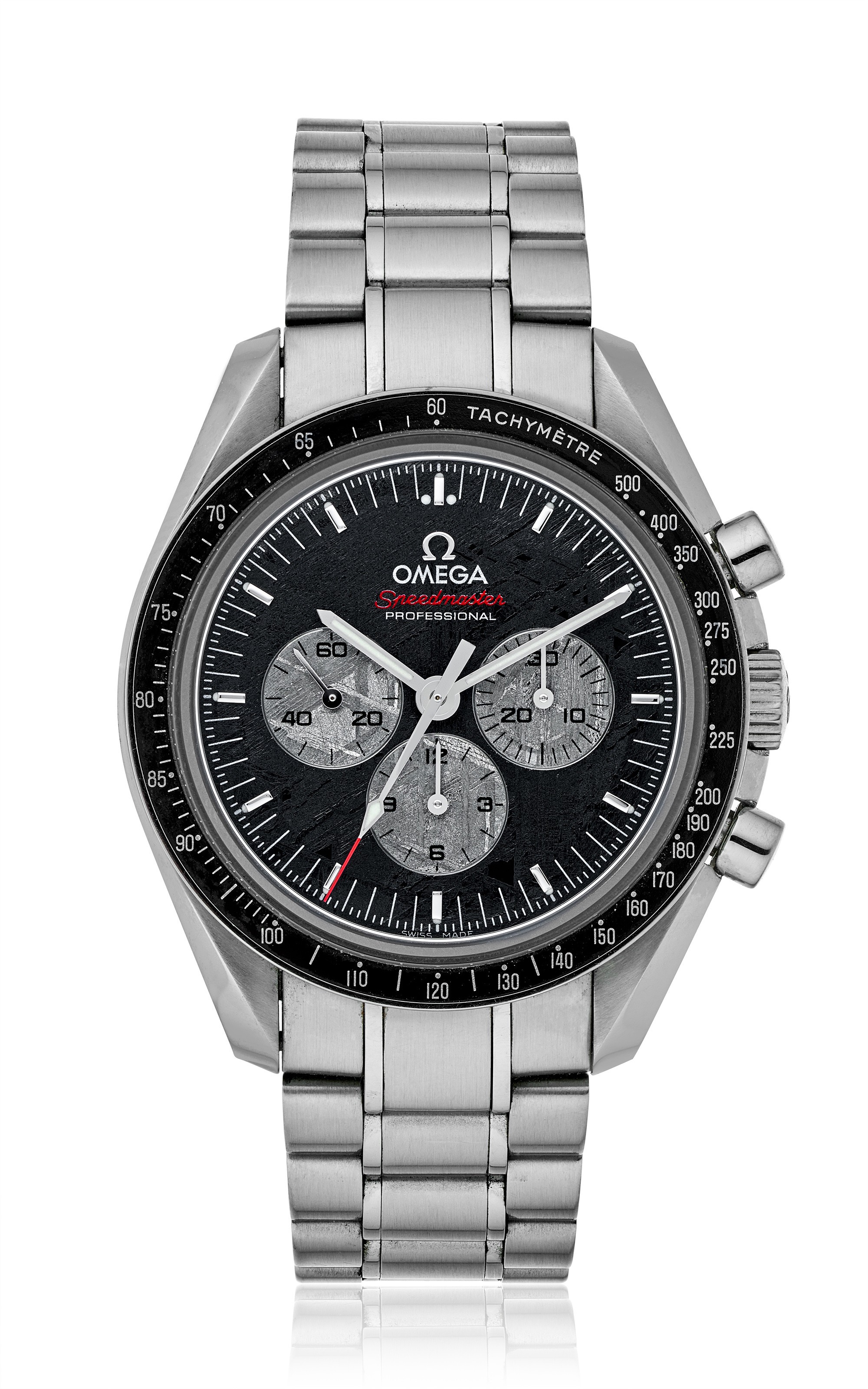 OMEGA, SPEEDMASTER PROFESSIONAL "MOONWATCH" WITH METEORITE DIAL, REF ...