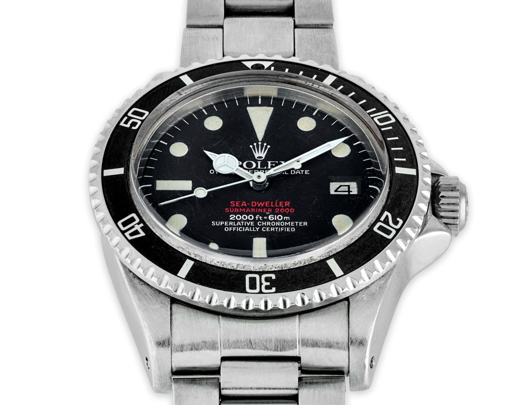 ROLEX, SEA-DWELLER "DOUBLE RED", REF. 1665, | Christie’s