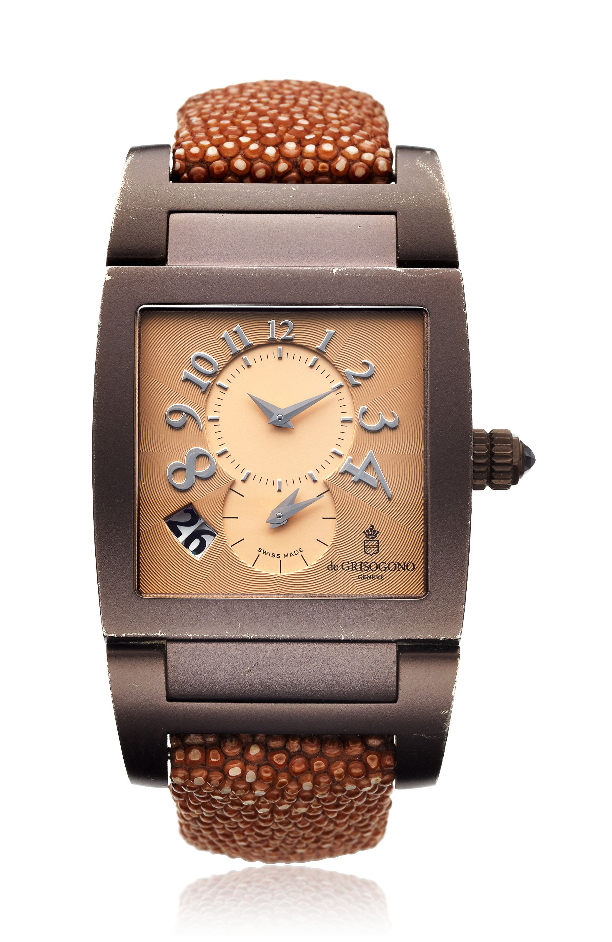 DE GRISOGONO, 18K DUAL-TIME, REF. UNO DF N18/A, | Christie’s